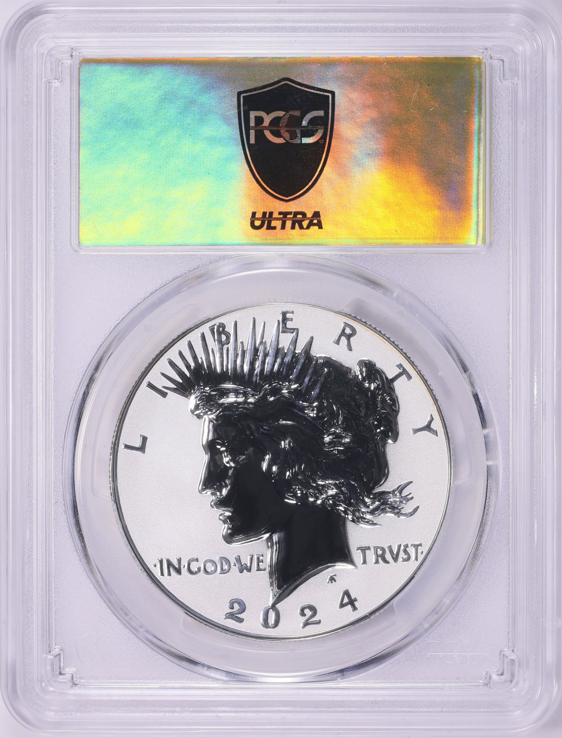 2024-S Peace Silver Dollar Reverse Proof (From the Two-Coin Reverse ...