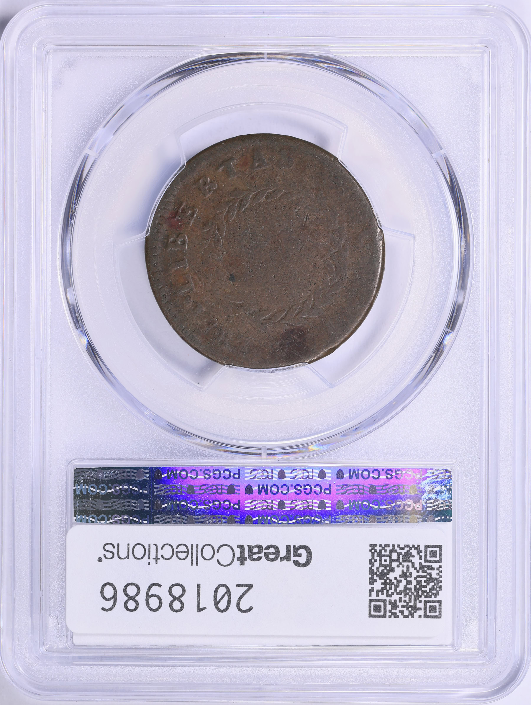 1783 Nova Constellatio Pointed Rays, Small US PCGS Genuine Good Details ...