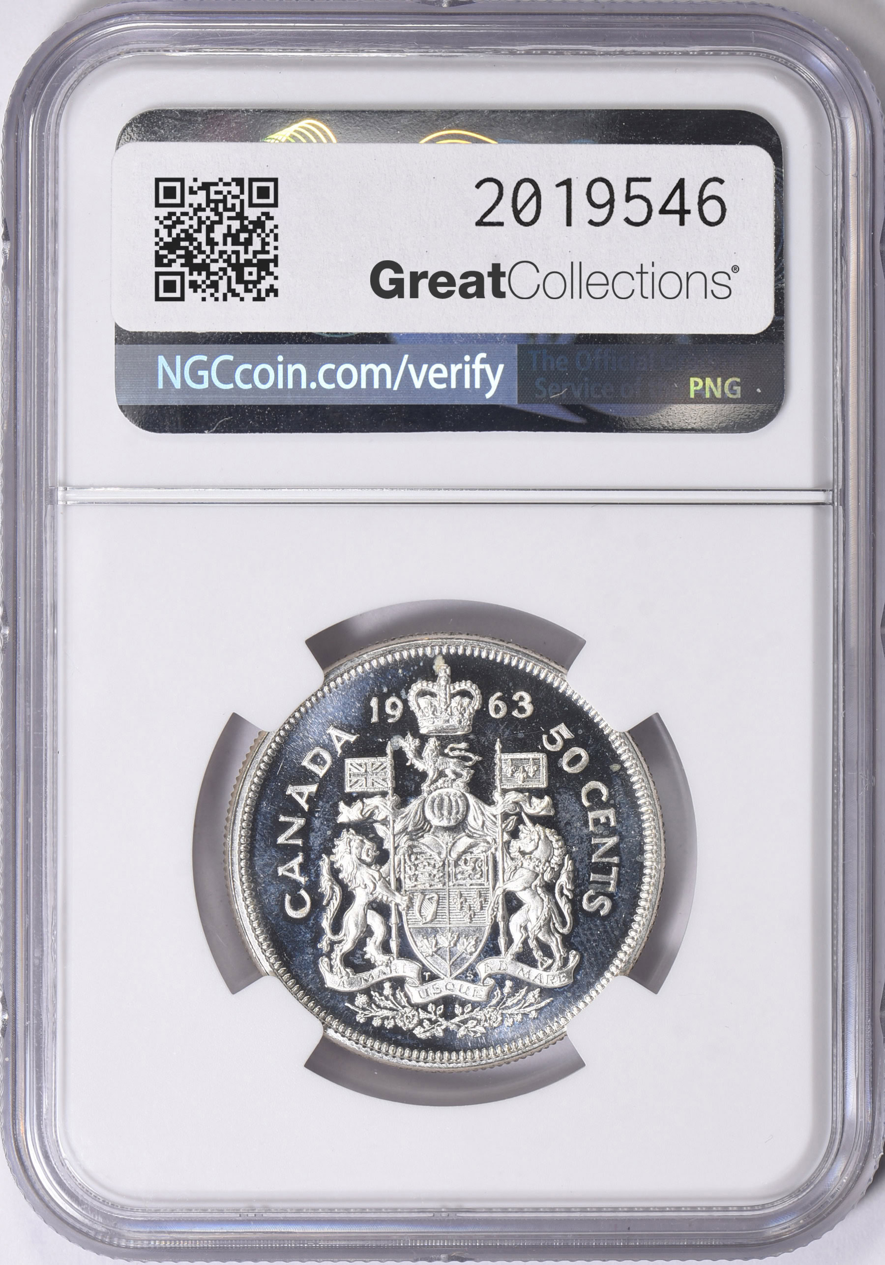 Canada 1963 Silver 50 Cents KM-56 NGC PL-63 CAMEO (Item 2019546 ...