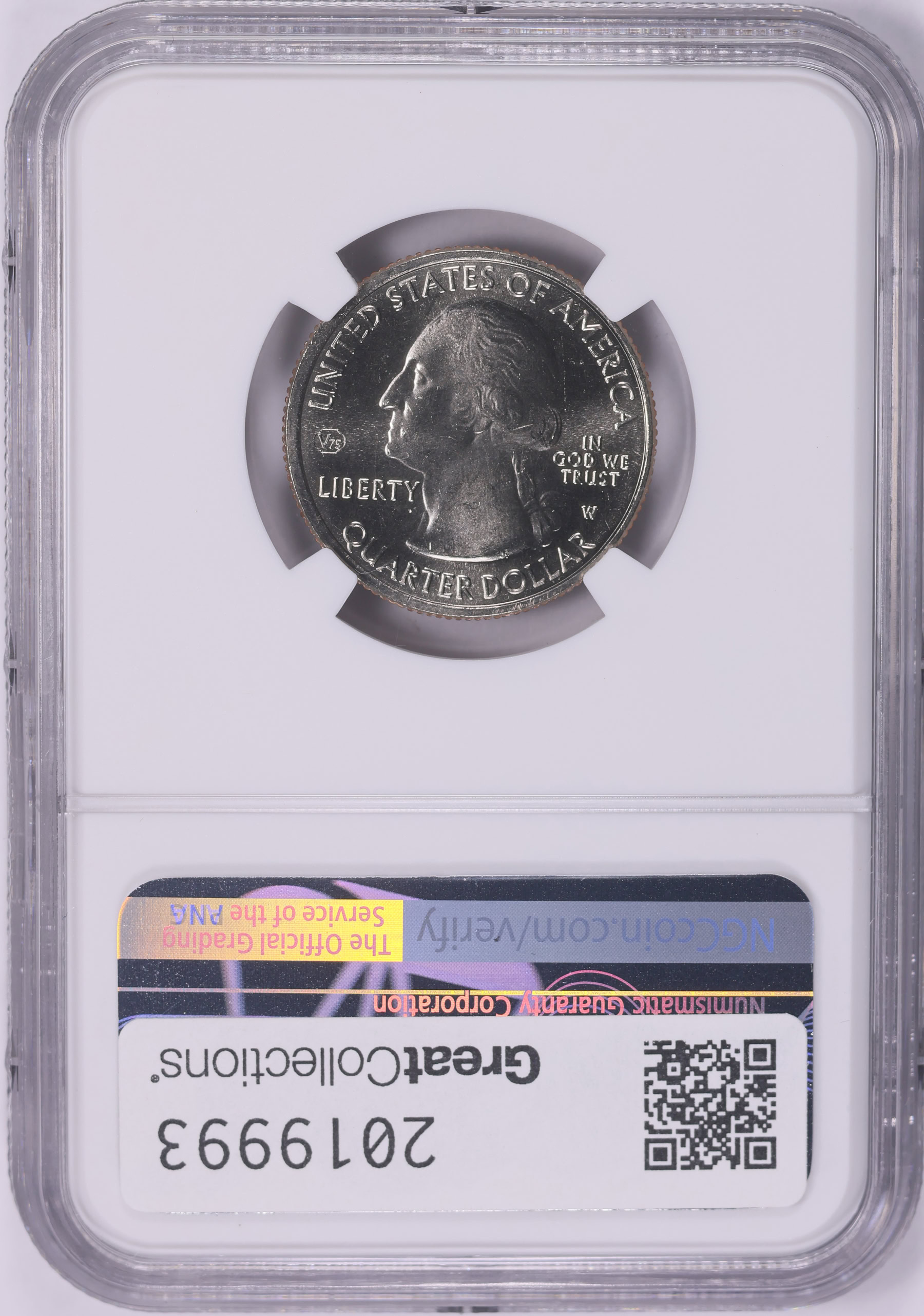 2020-W America the Beautiful Quarter Salt River National Park V75 NGC ...