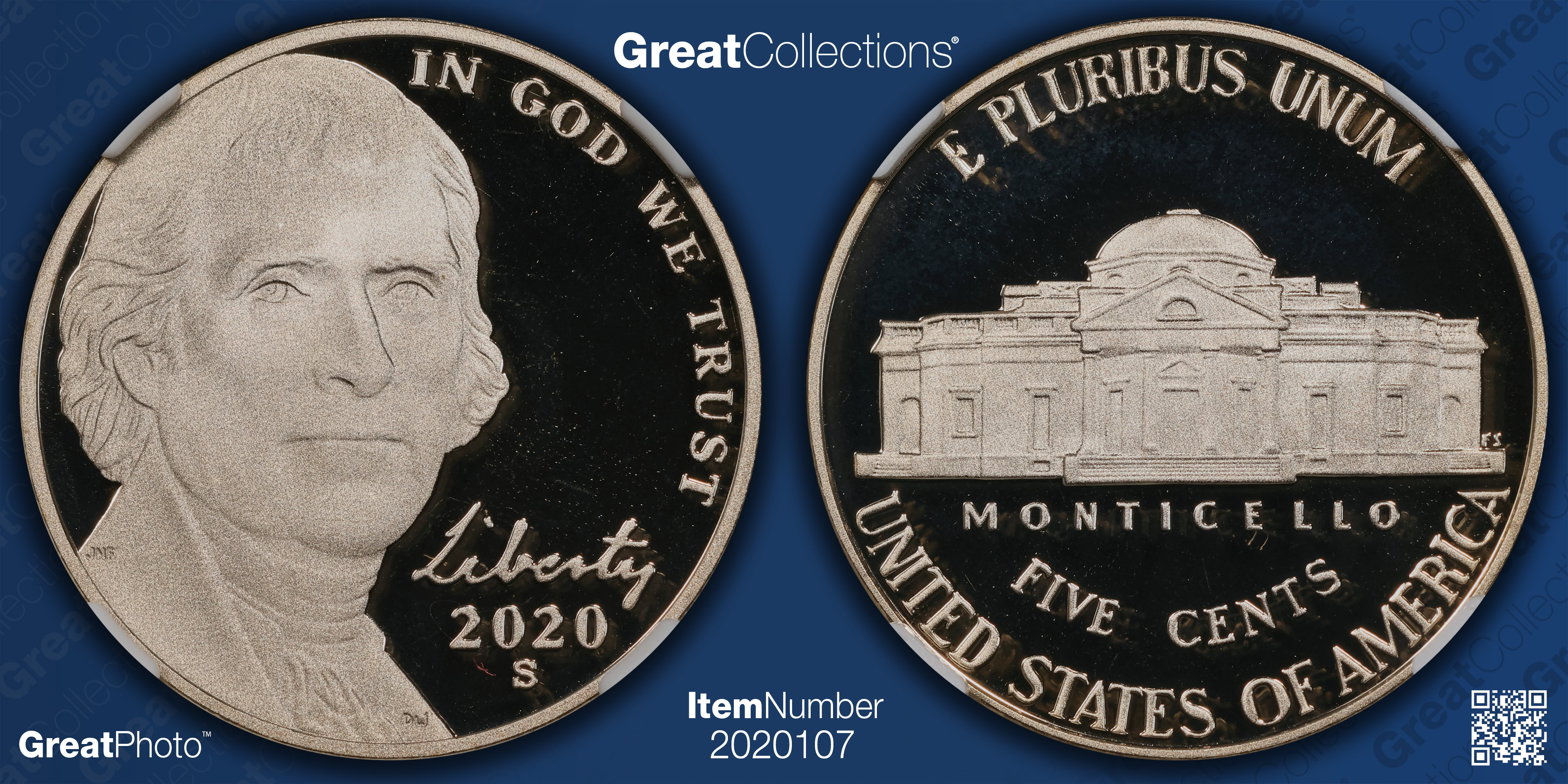 2020-S Jefferson Nickel First Day of Issue NGC Proof-70 UC (Jefferson ...