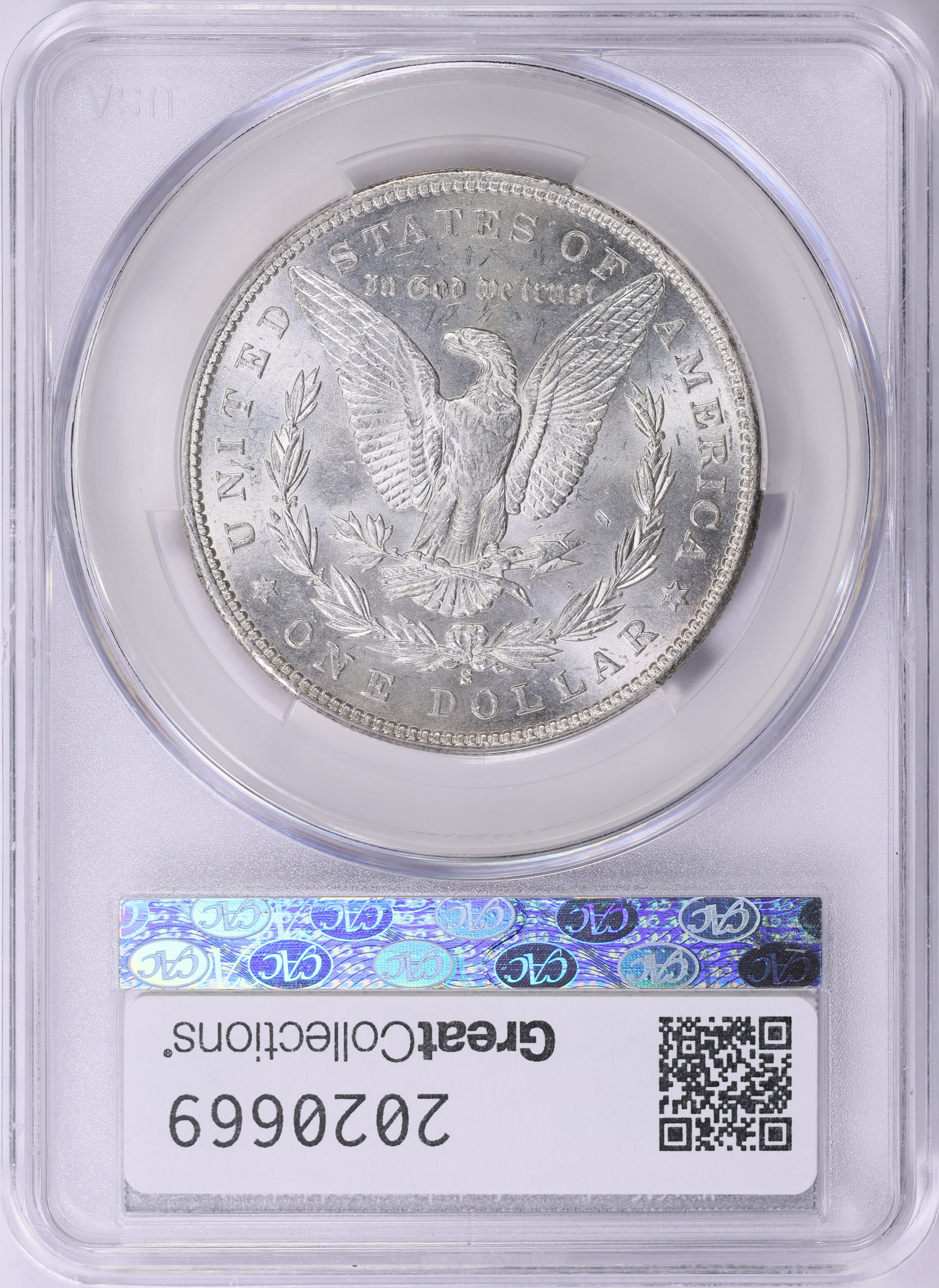 1900-S Morgan Silver Dollar CACG AU-58 (Item 2020669 ...
