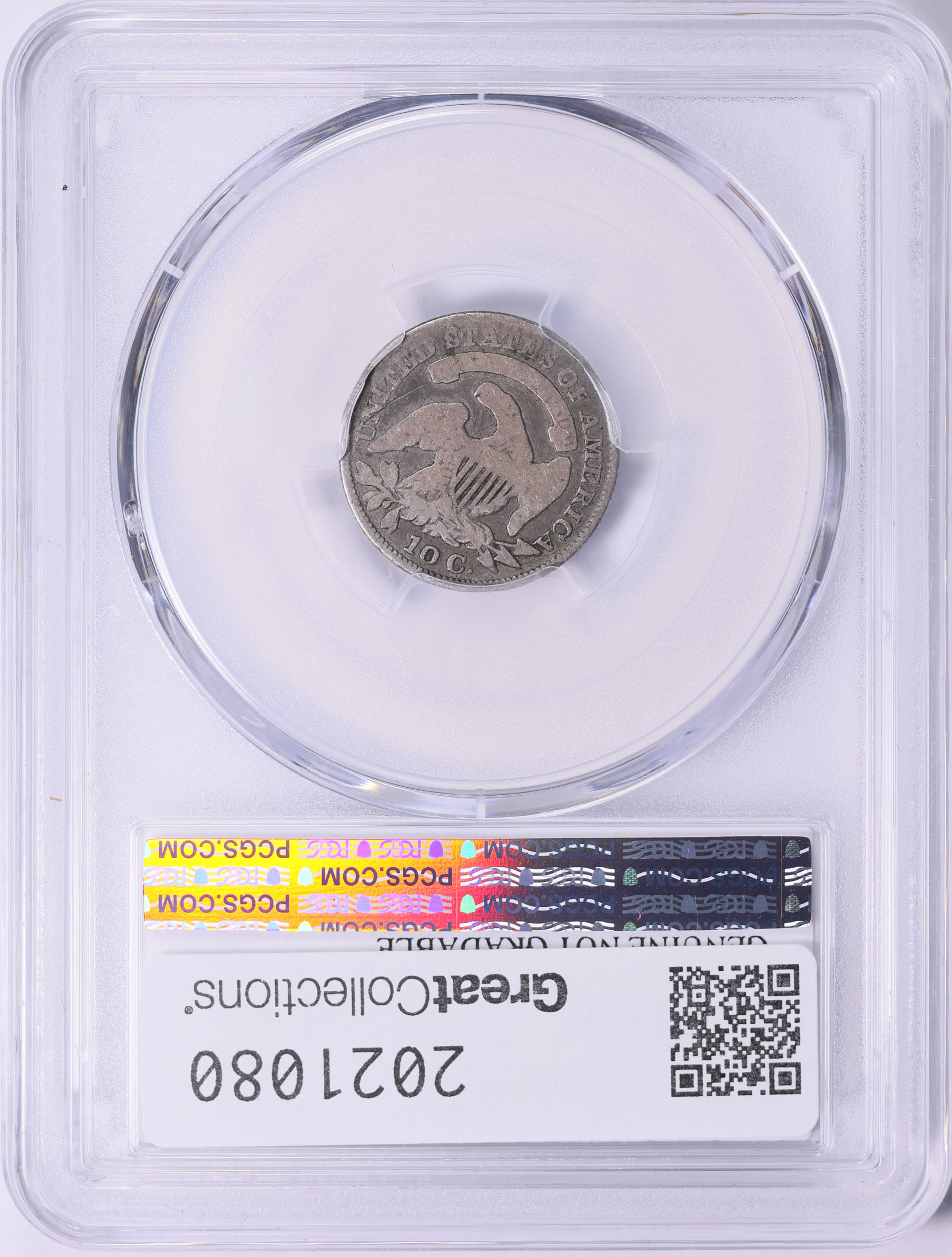 1830 Capped Bust Dime Small 10C PCGS Genuine VG Details (Item 2021080 ...