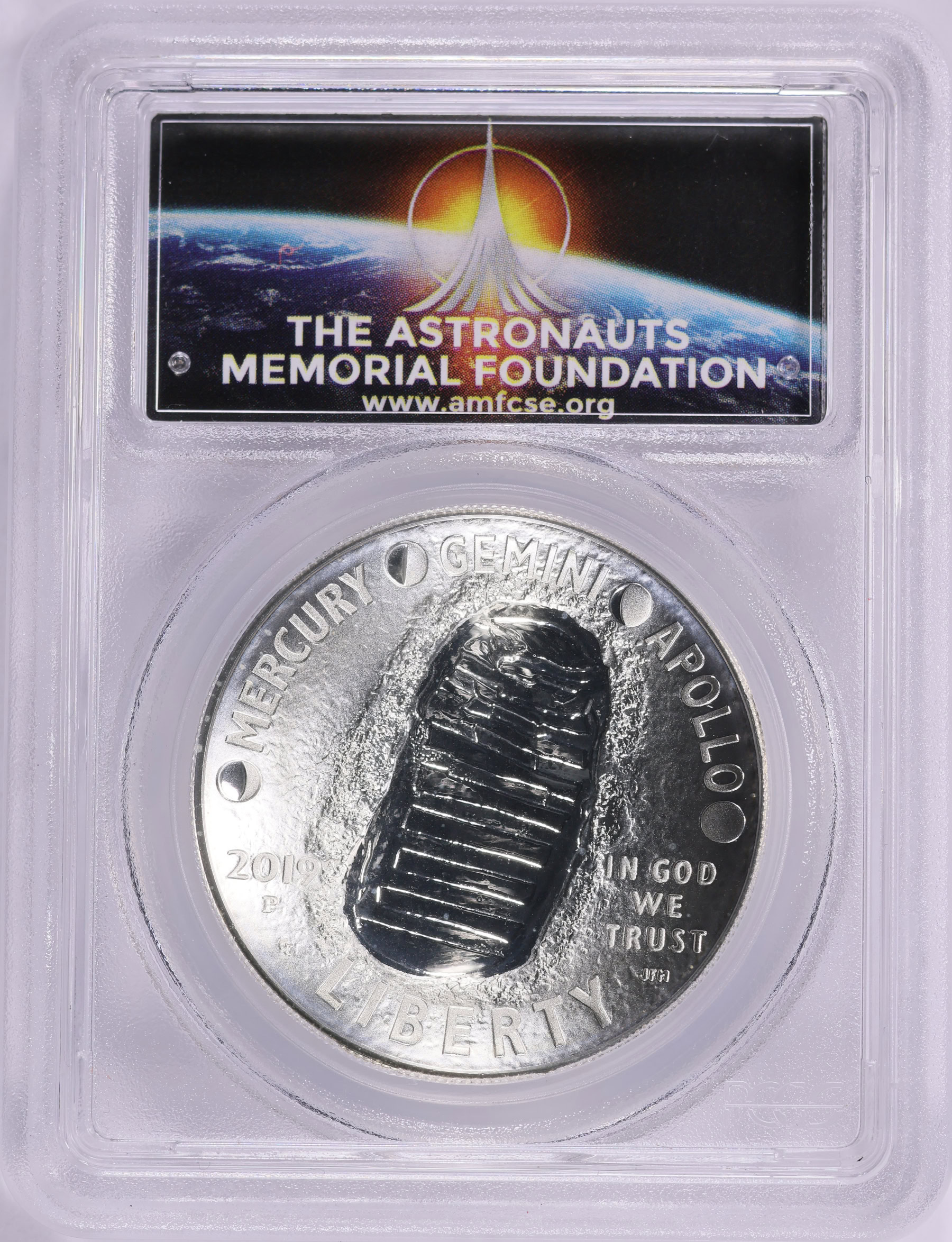 2019-P Apollo 11 50th Anniversary Silver Dollar First Strike PCGS Proof ...