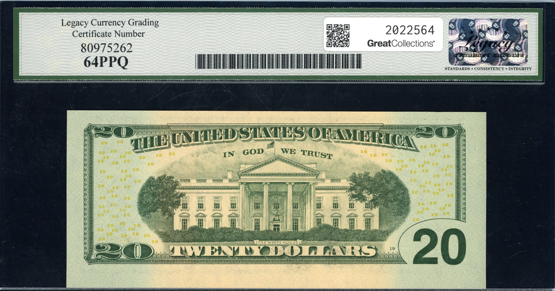 Fr. 2090-I (EIA Block) 2004 $20 Minneapolis Federal Reserve Note *Low ...
