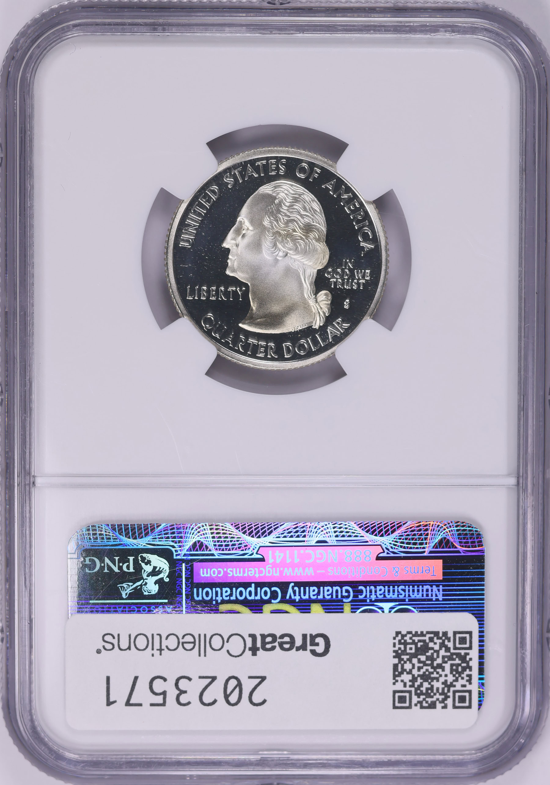 2000-S State Quarter Virginia Silver NGC Proof-69 UC (Item 2023571 ...