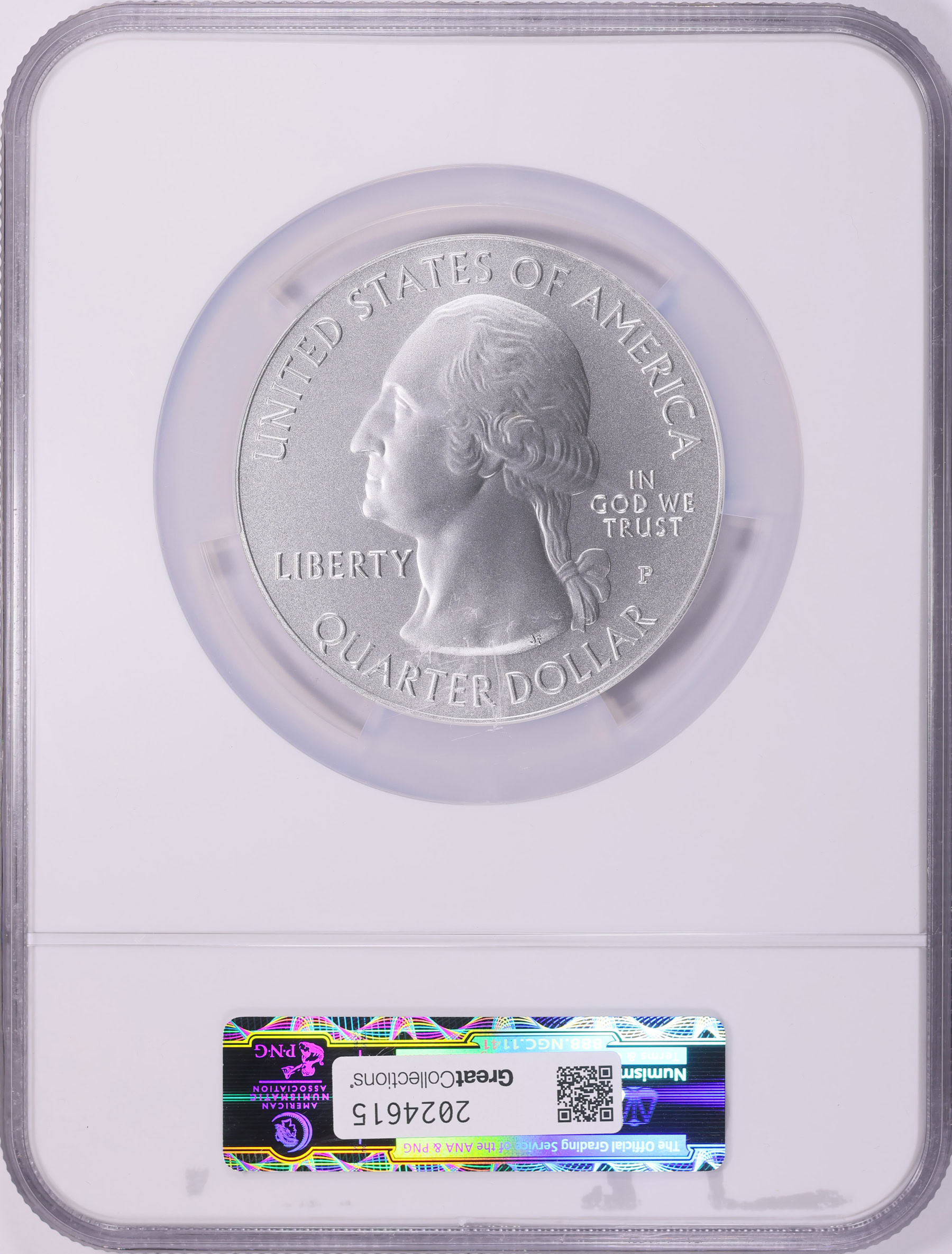 2010-P America the Beautiful 5 oz. Silver Quarter Yosemite NP Early ...