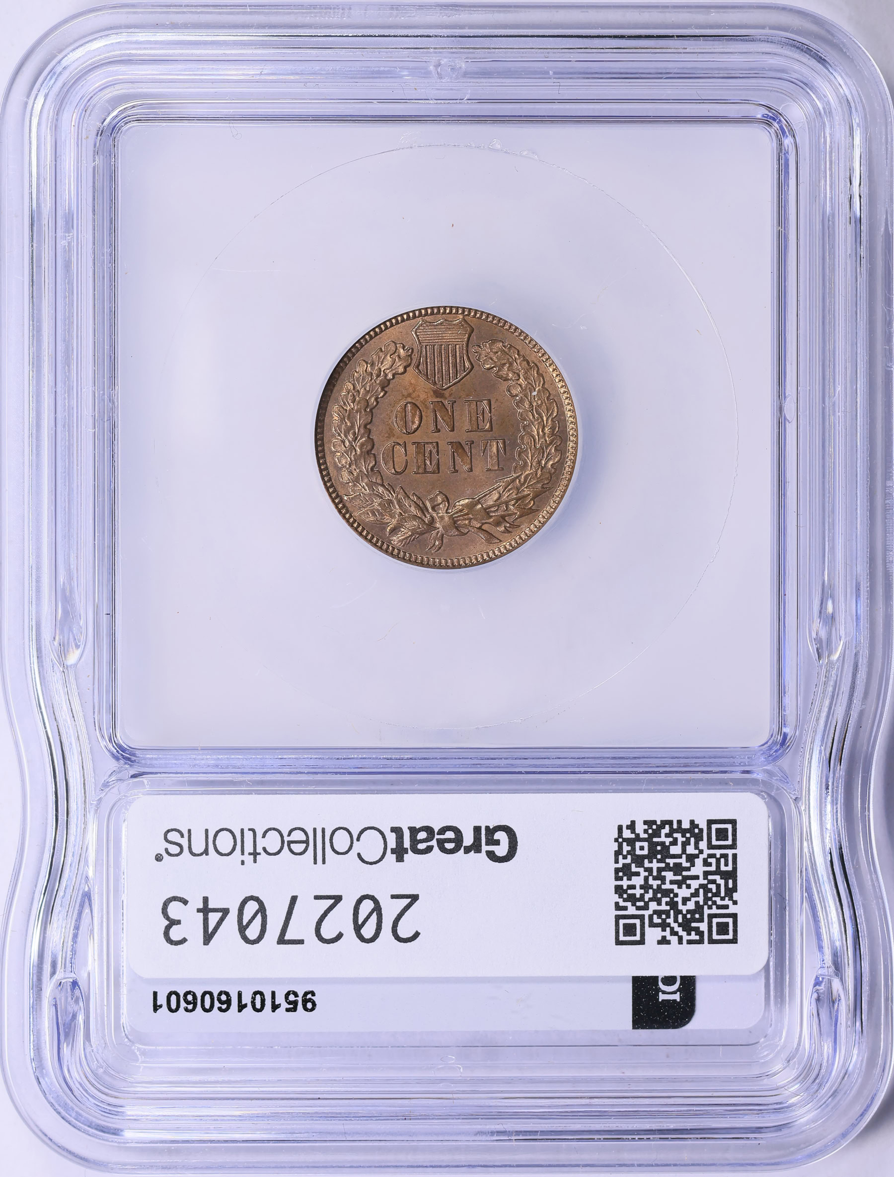 1885 Indian Cent ICG MS-64 RD (Item 2027043) | GreatCollections Coin ...