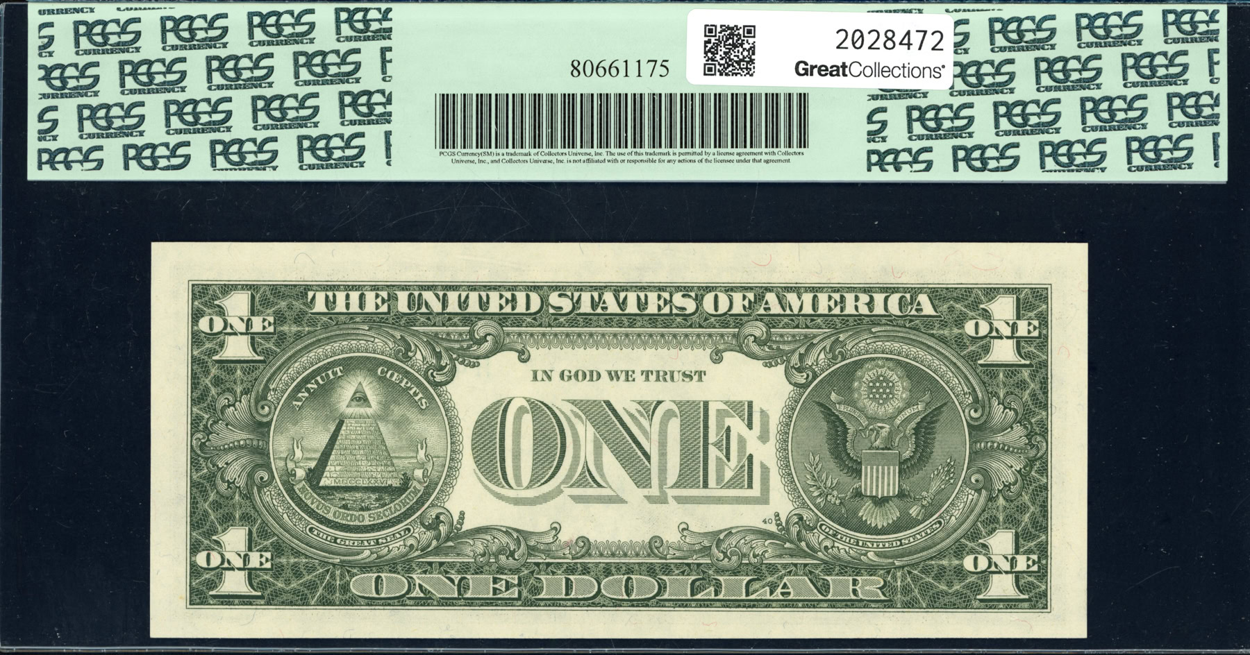 Fr. 1912-H (HB Block) 1981A $1 St. Louis Federal Reserve Note *Super ...