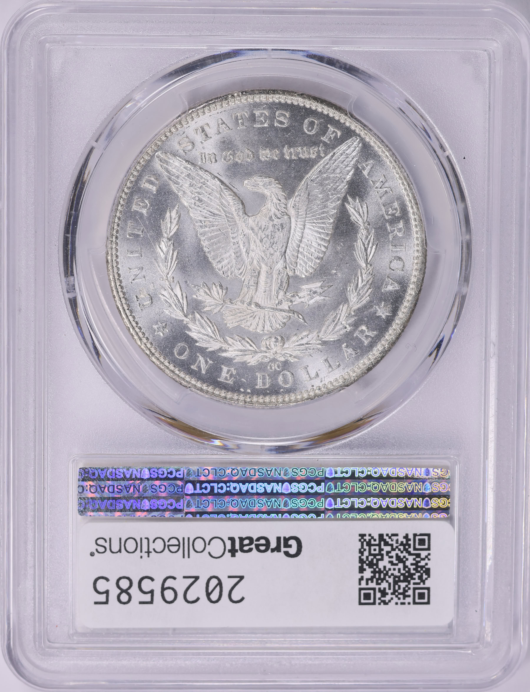 1891-CC Morgan Silver Dollar PCGS Genuine Unc Details (Item 2029585 ...