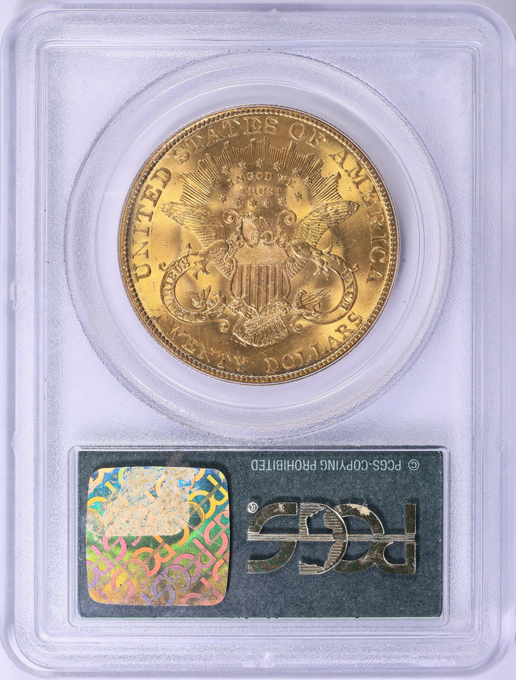 1907 Liberty Gold Double Eagle PCGS MS-62 OGH (Item 2029650 ...