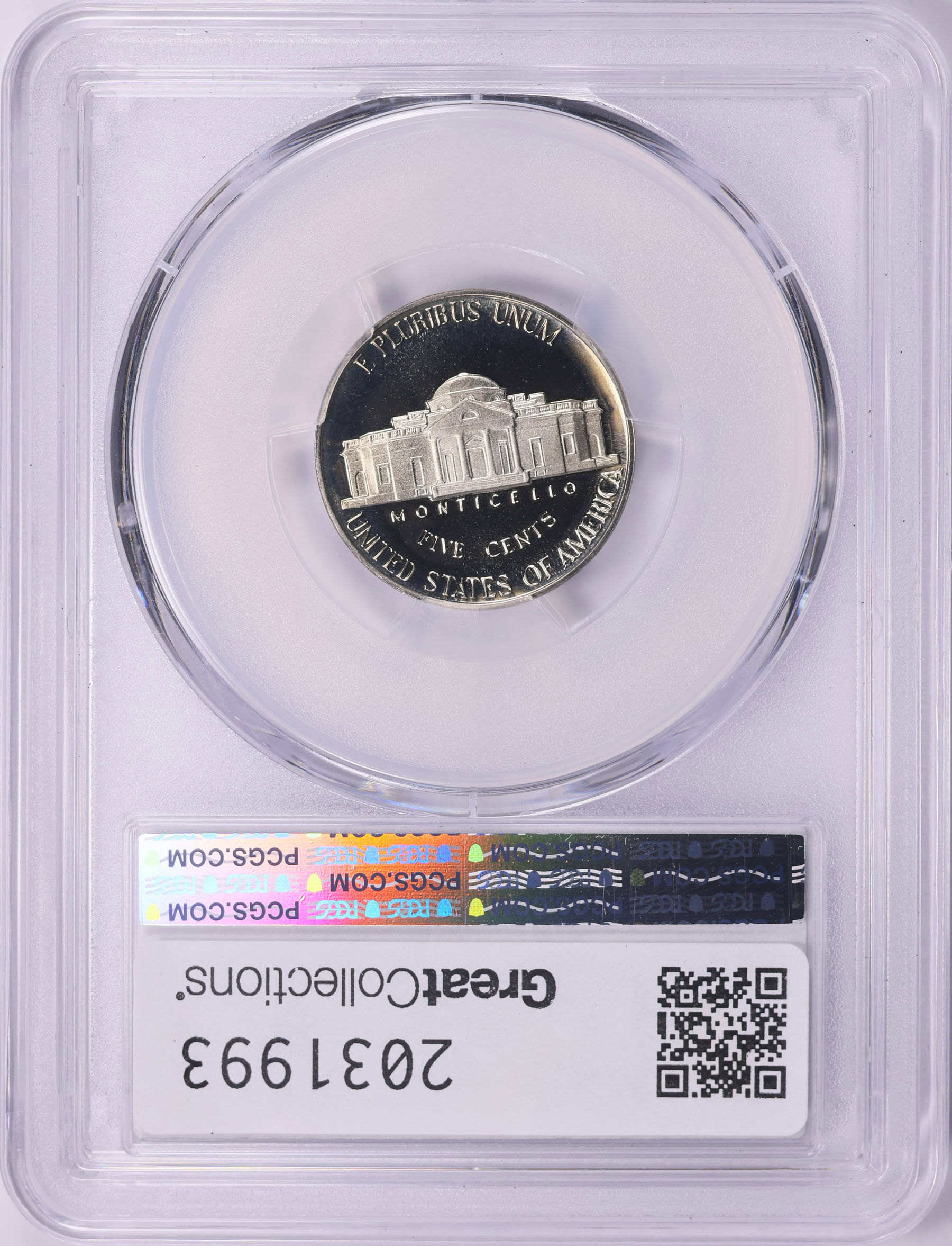 1990-S Jefferson Nickel Doubled Die Obverse FS-101 PCGS Proof-69 DCAM ...