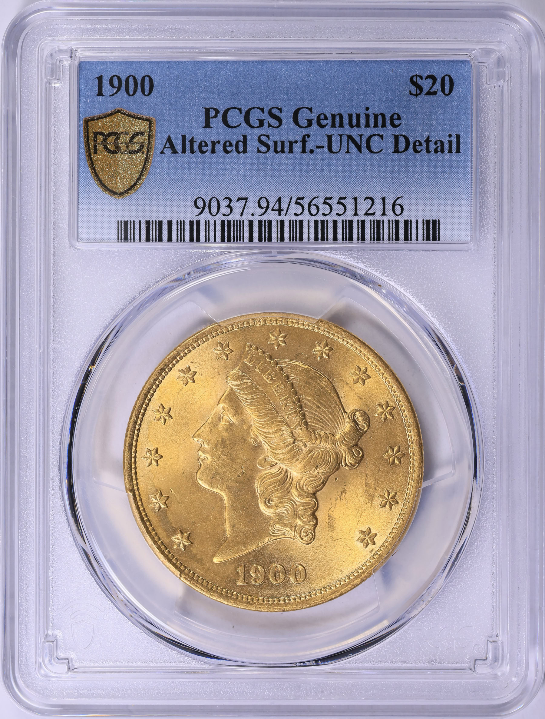 1900 Liberty Gold Double Eagle PCGS Genuine Unc Details (Item 2032152 ...