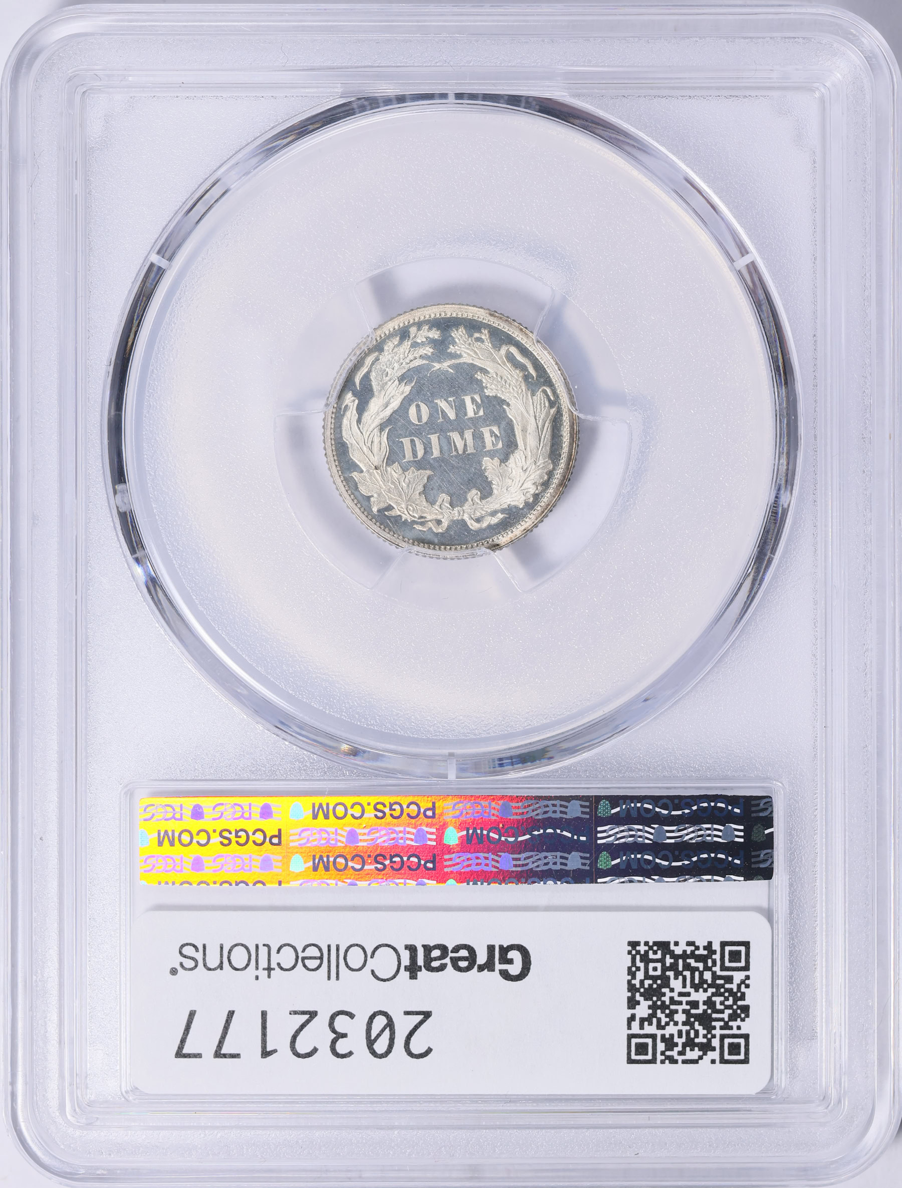 1879 Seated Liberty Dime PCGS Proof-64 CAMEO (CAC Green) (Item 2032177 ...