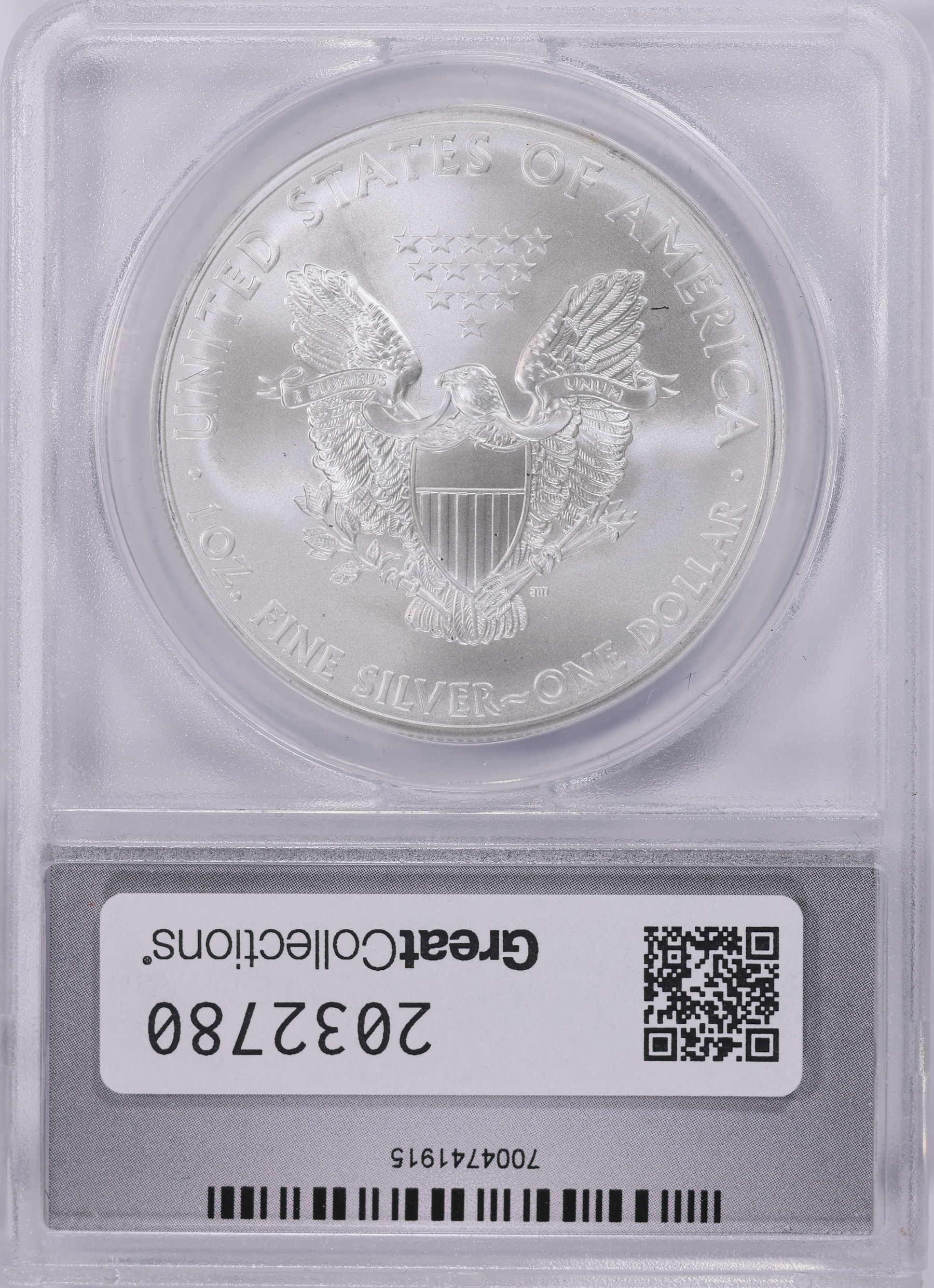 2012-(S) $1 Silver Eagle Struck at San Francisco First Day of Issue ...