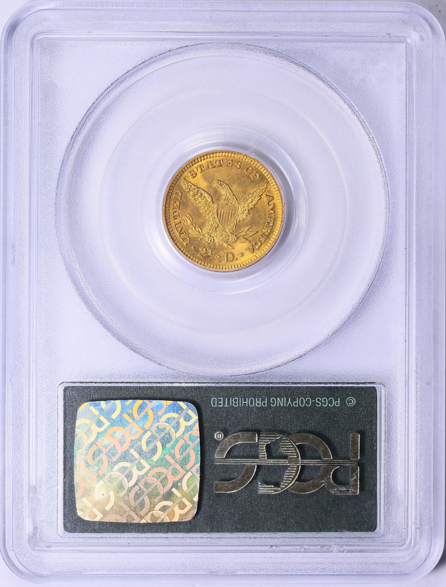 1904 Liberty Gold Quarter Eagle PCGS MS-62 OGH (Item 2035617 ...