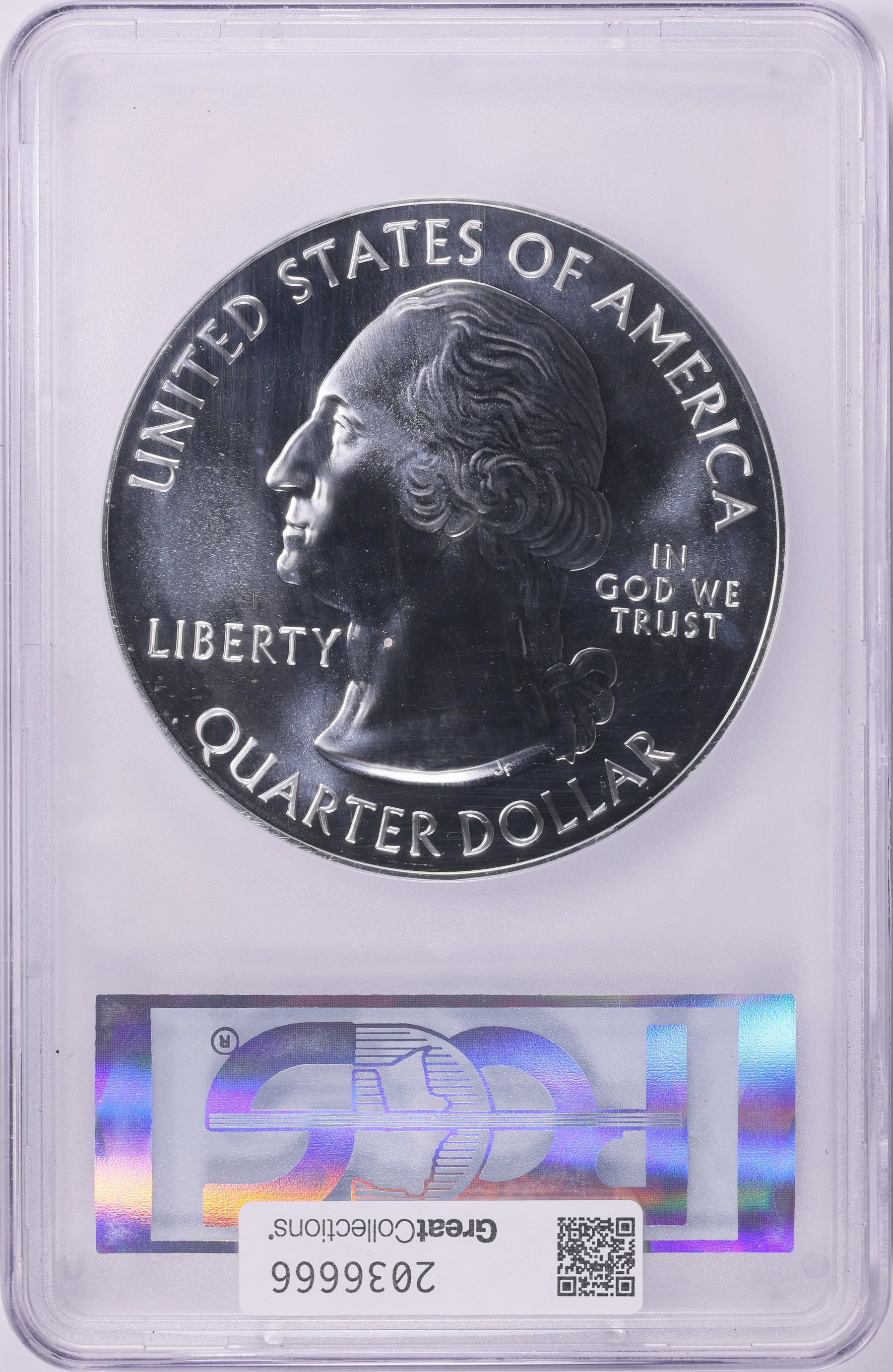 2010 America the Beautiful 5 oz. Silver Quarter Grand Canyon NP First ...