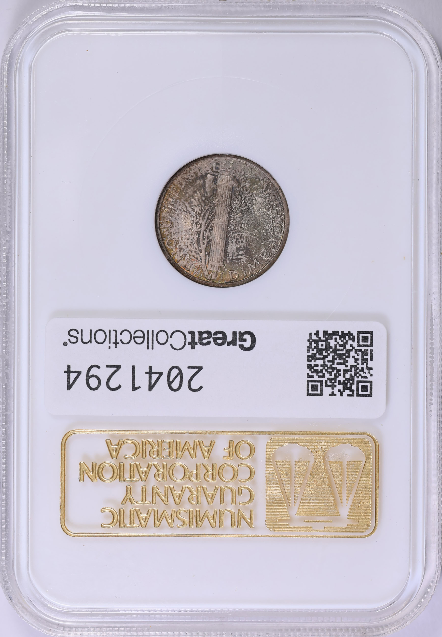 1935 Mercury Dime NGC MS-65 OH (Toned) (Item 2041294 ...