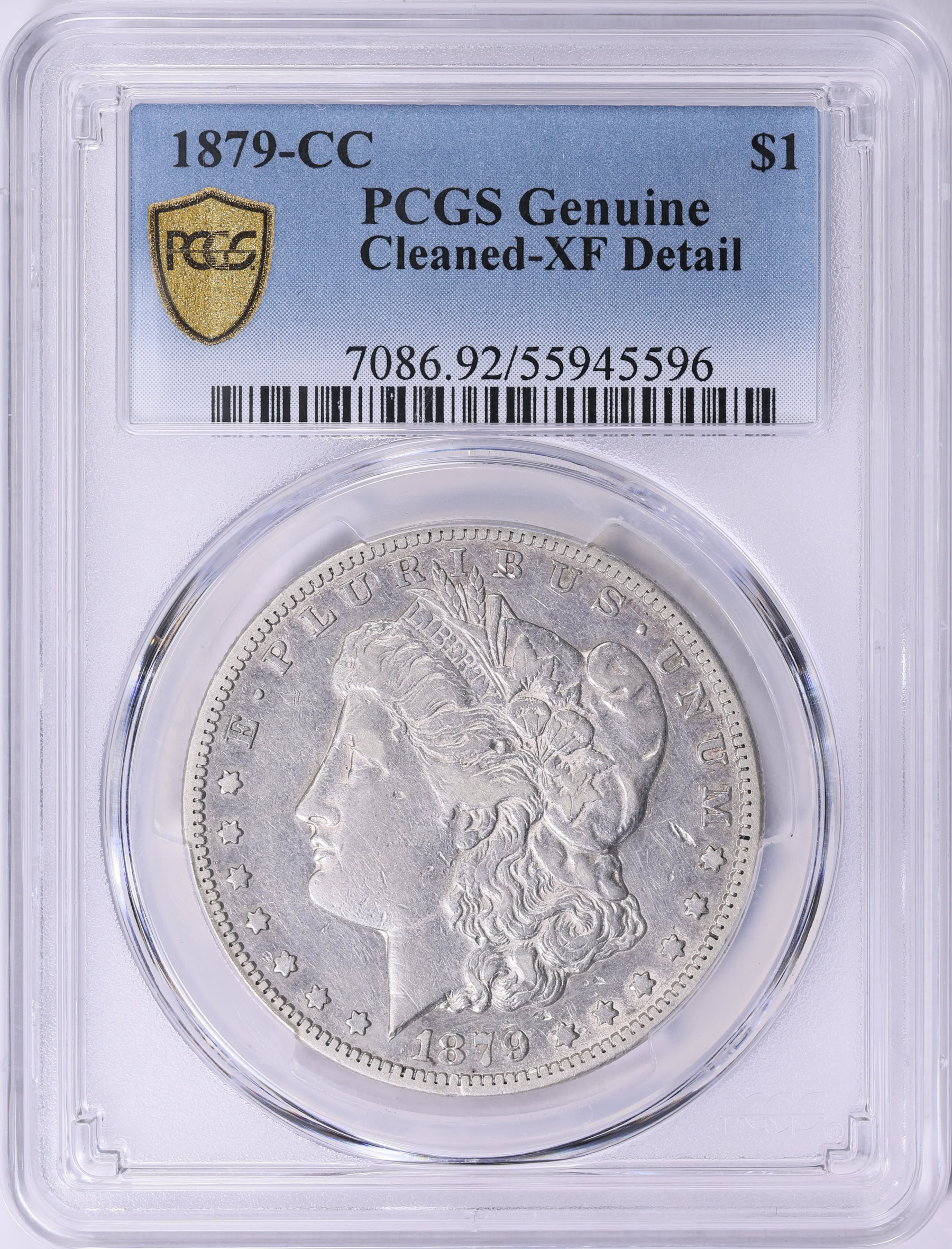 1879-CC Morgan Silver Dollar PCGS Genuine XF Details (Item 2041444 ...