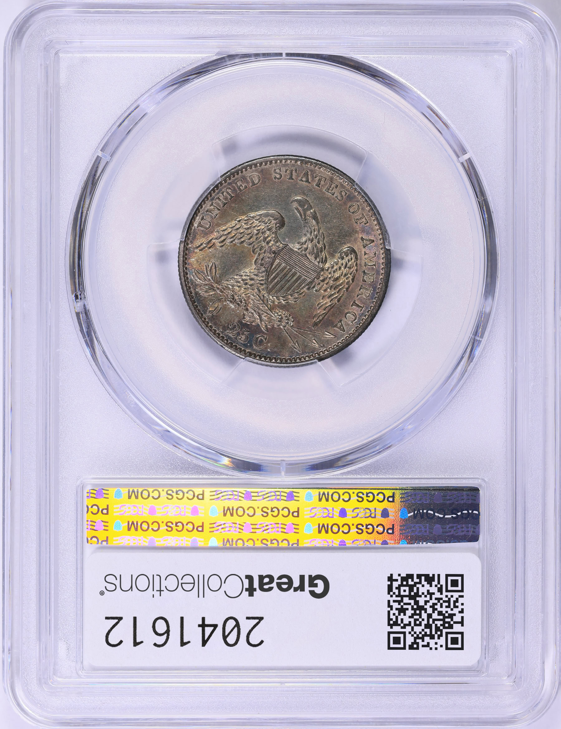 1834 Capped Bust Quarter O/F, FS-901 Browning 1 PCGS MS-63 (Indiana ...