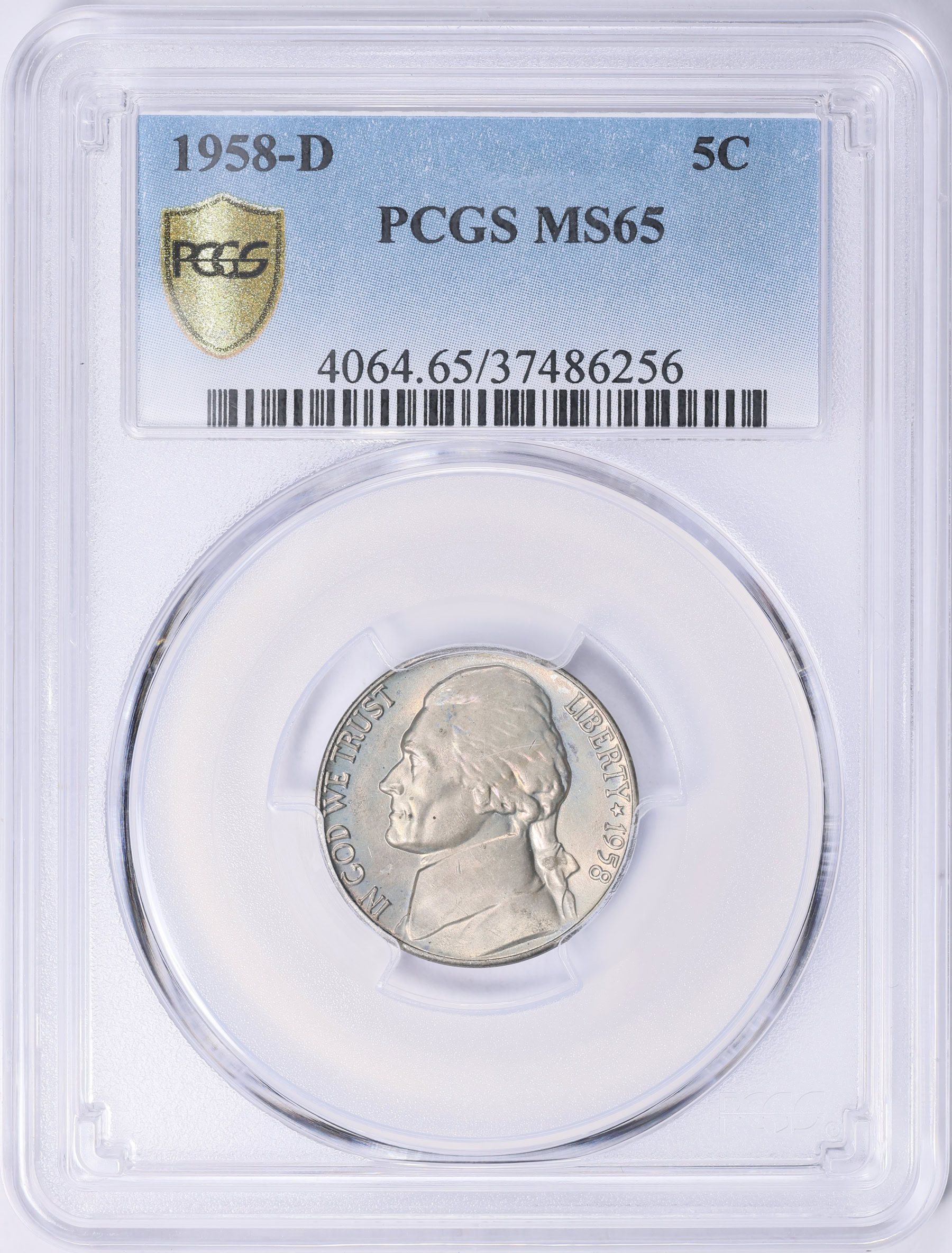 1958-D Jefferson Nickel PCGS MS-65 (Toned) (Item 2042495 ...