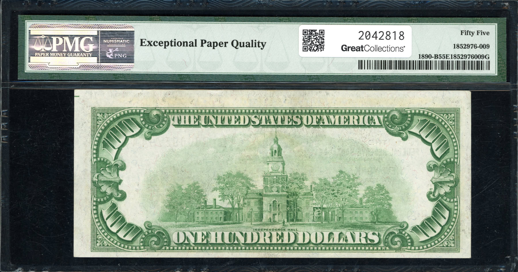Fr. 1890-B (BA Block) 1929 $100 New York Federal Reserve Bank Note ...