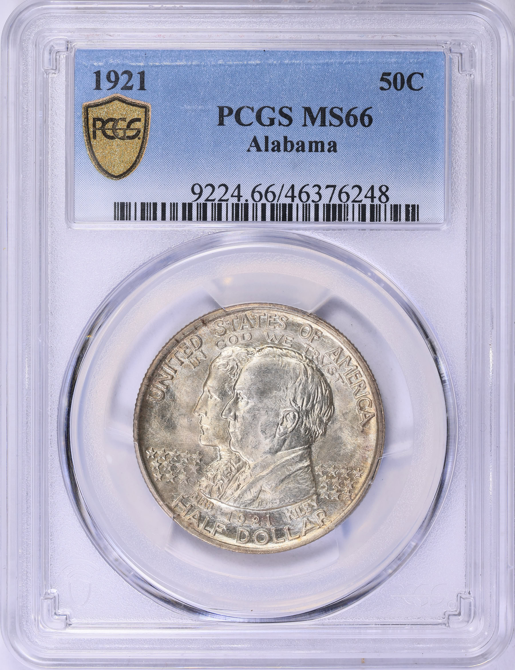 1921 Alabama Centennial Half Dollar PCGS MS-66 (Item 2043039 ...