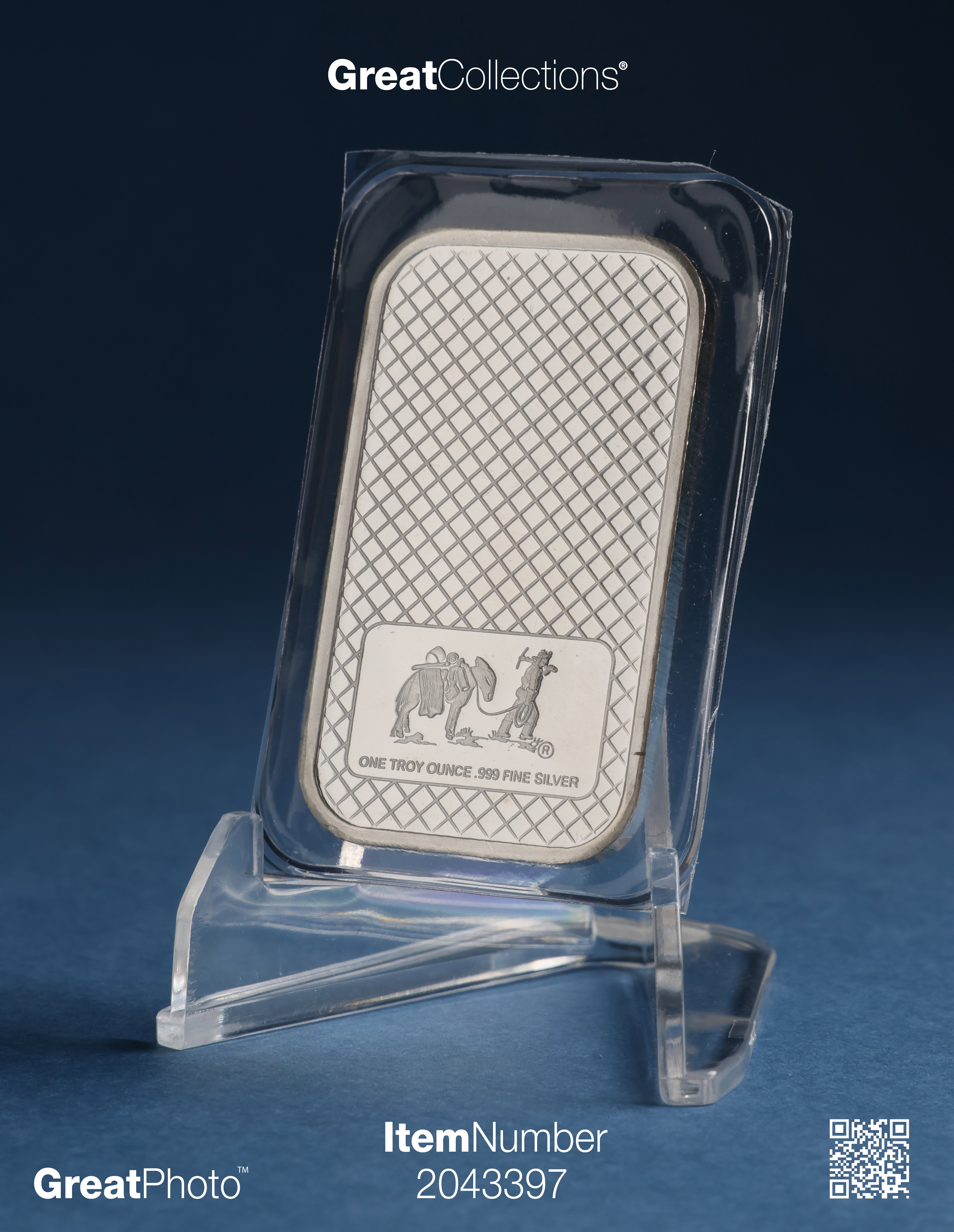 ND Silver 1oz Private Mint Ingot/Bar Uncertified (ASW = 0.999 oz ...