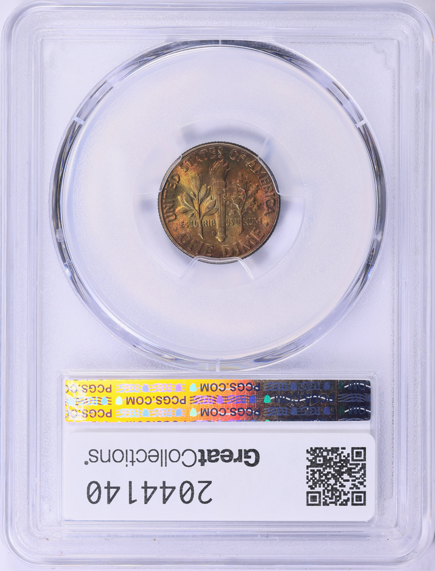 1947-D Roosevelt Dime PCGS MS-68 FB (Toned) (Item 2044140 ...