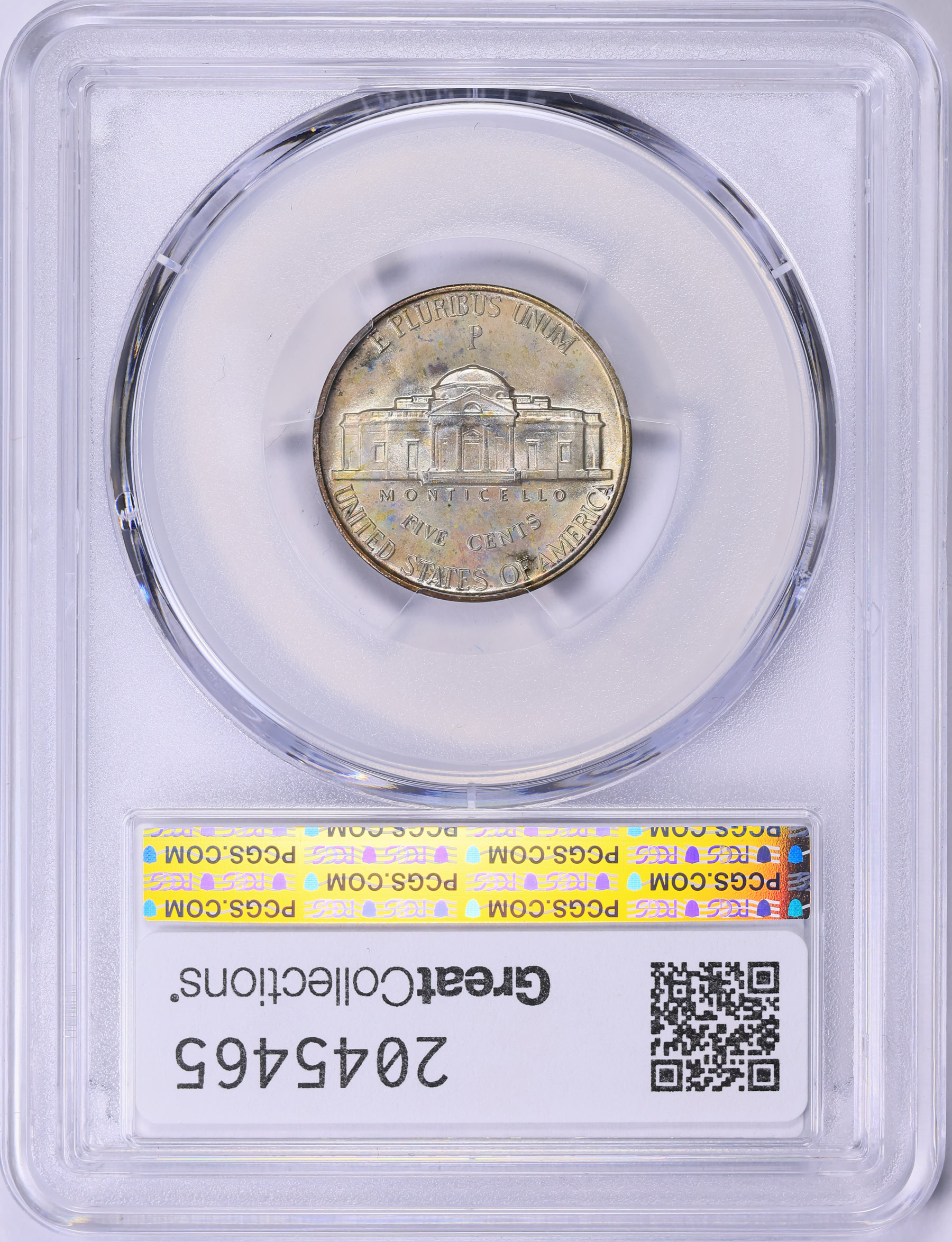 1942-P Jefferson Nickel Type 2 PCGS MS-67 (Toned) (Item 2045465 ...