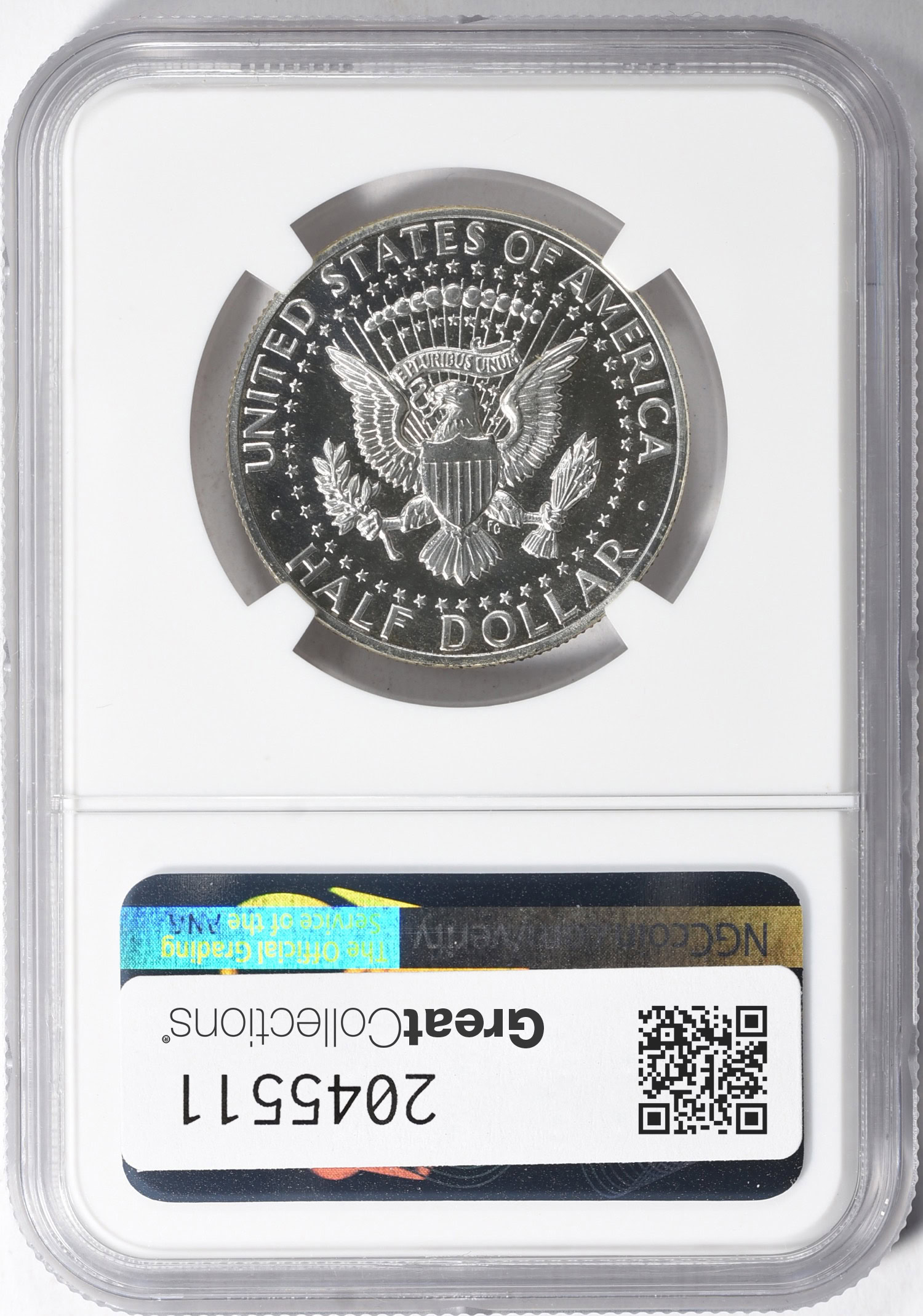 1964 Kennedy Half Dollar Accented Hair NGC Proof-67 CAMEO (Item 2045511 ...