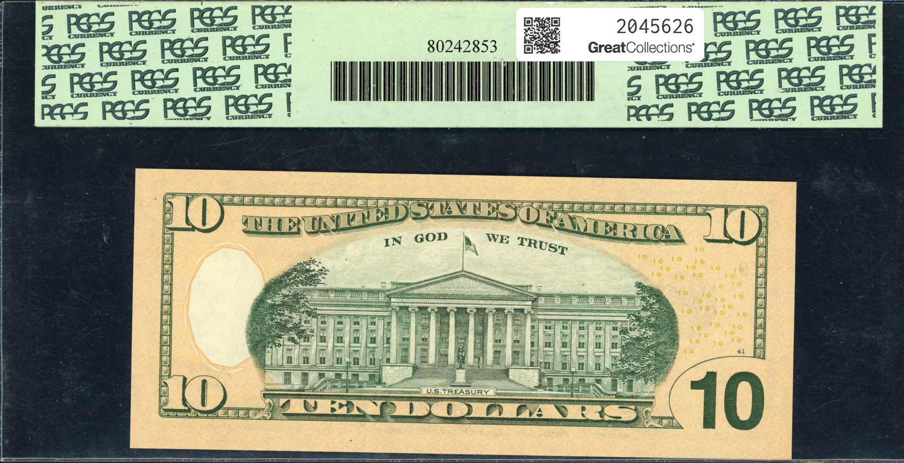 Fr. 2039-I (GIA Block) 2004A $10 Minneapolis Federal Reserve Note *Low ...