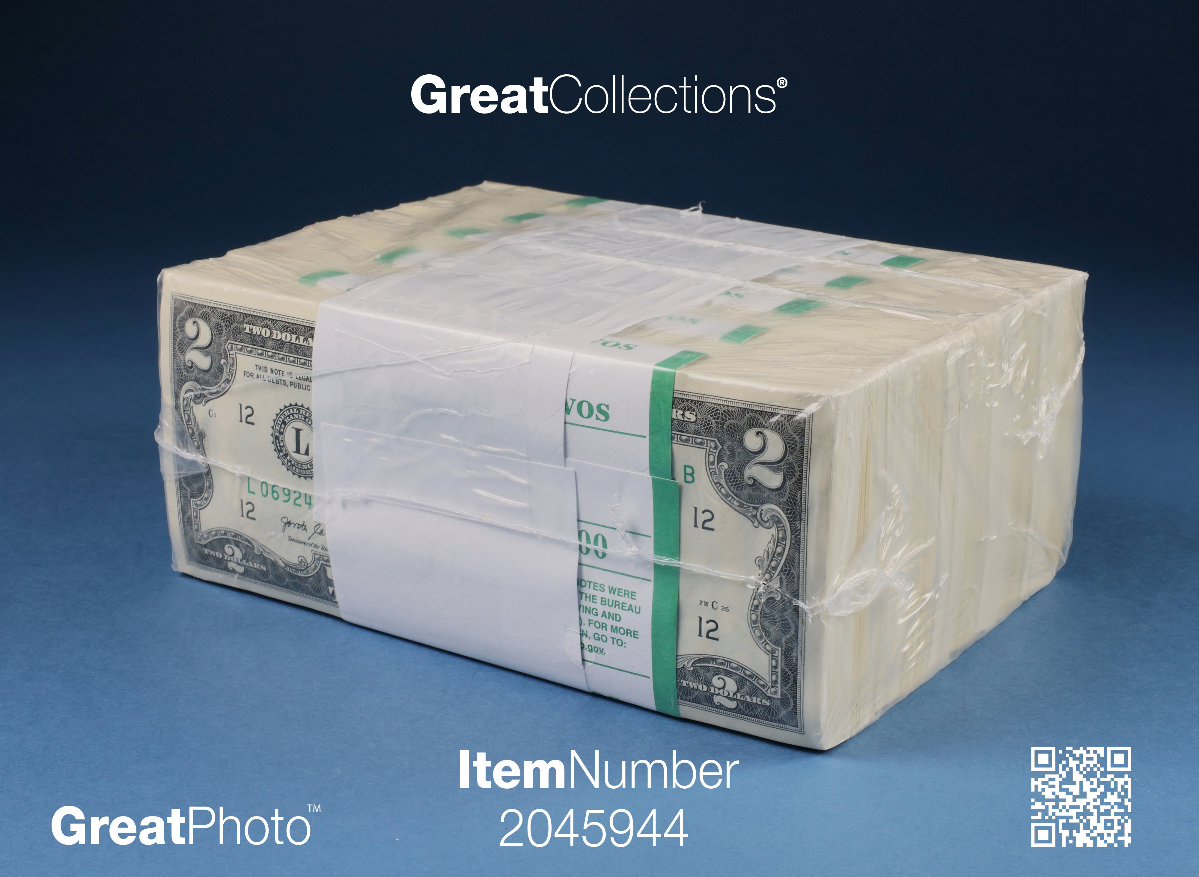 Fr. 1941-L (LB Block) 2017A $2 San Francisco Federal Reserve Notes ...