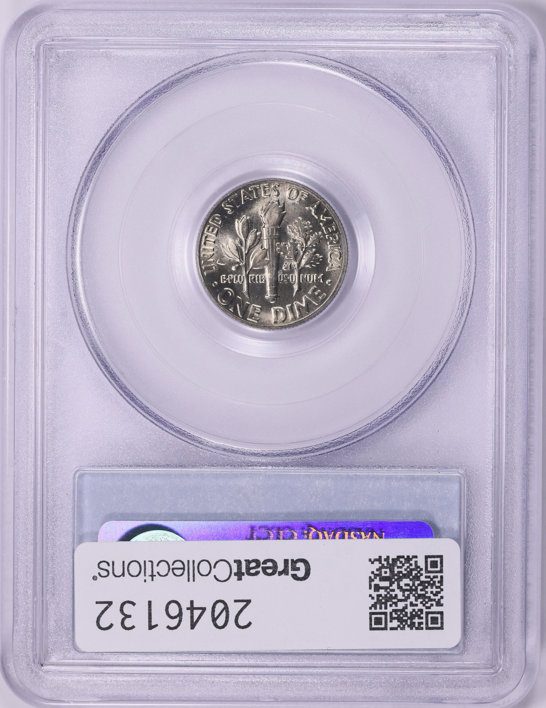 1977-D Roosevelt Dime PCGS MS-66 (Item 2046132) | GreatCollections Coin ...