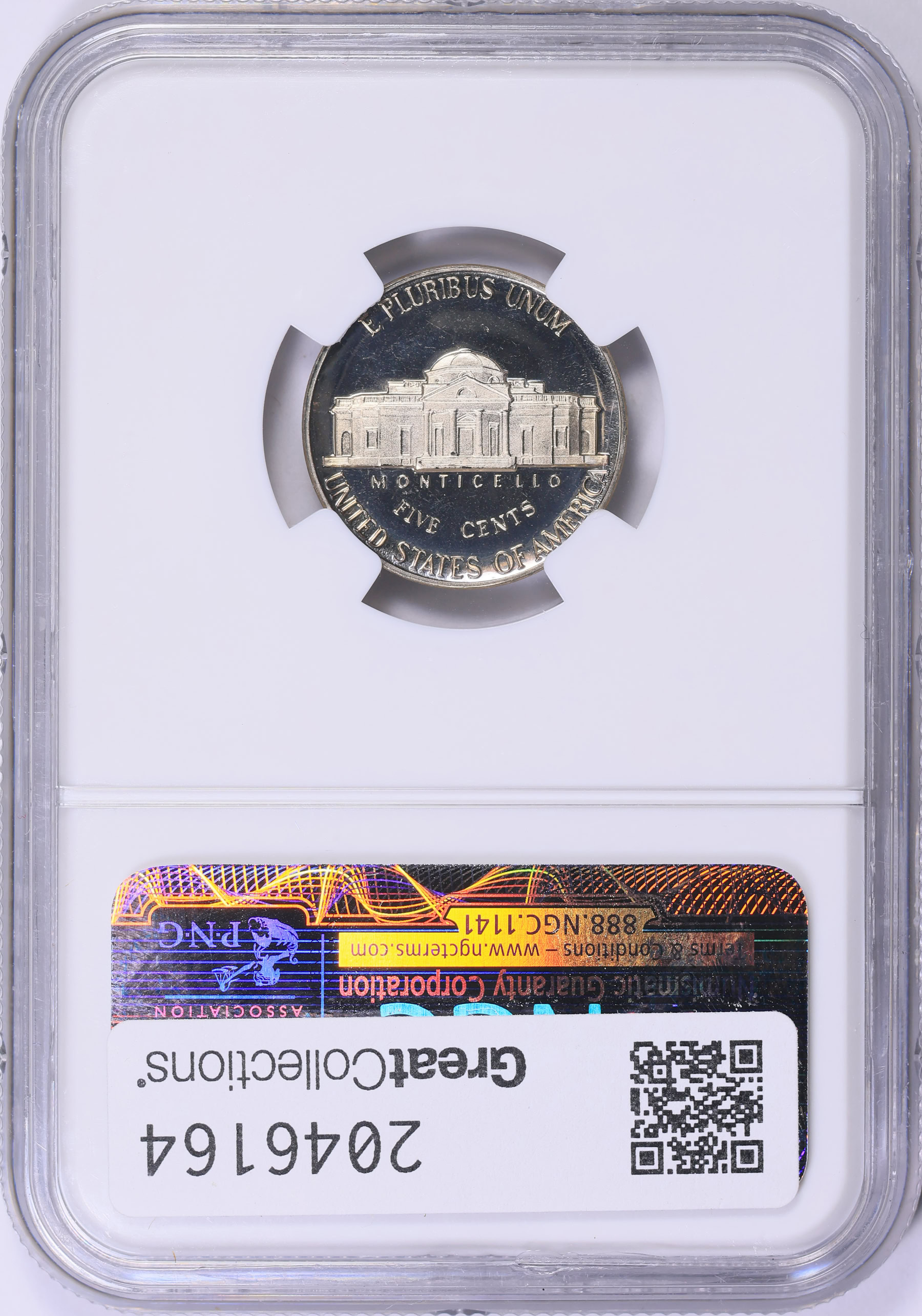 1982-S Jefferson Nickel NGC Proof-69 UC (Toned) (Item 2046164 ...
