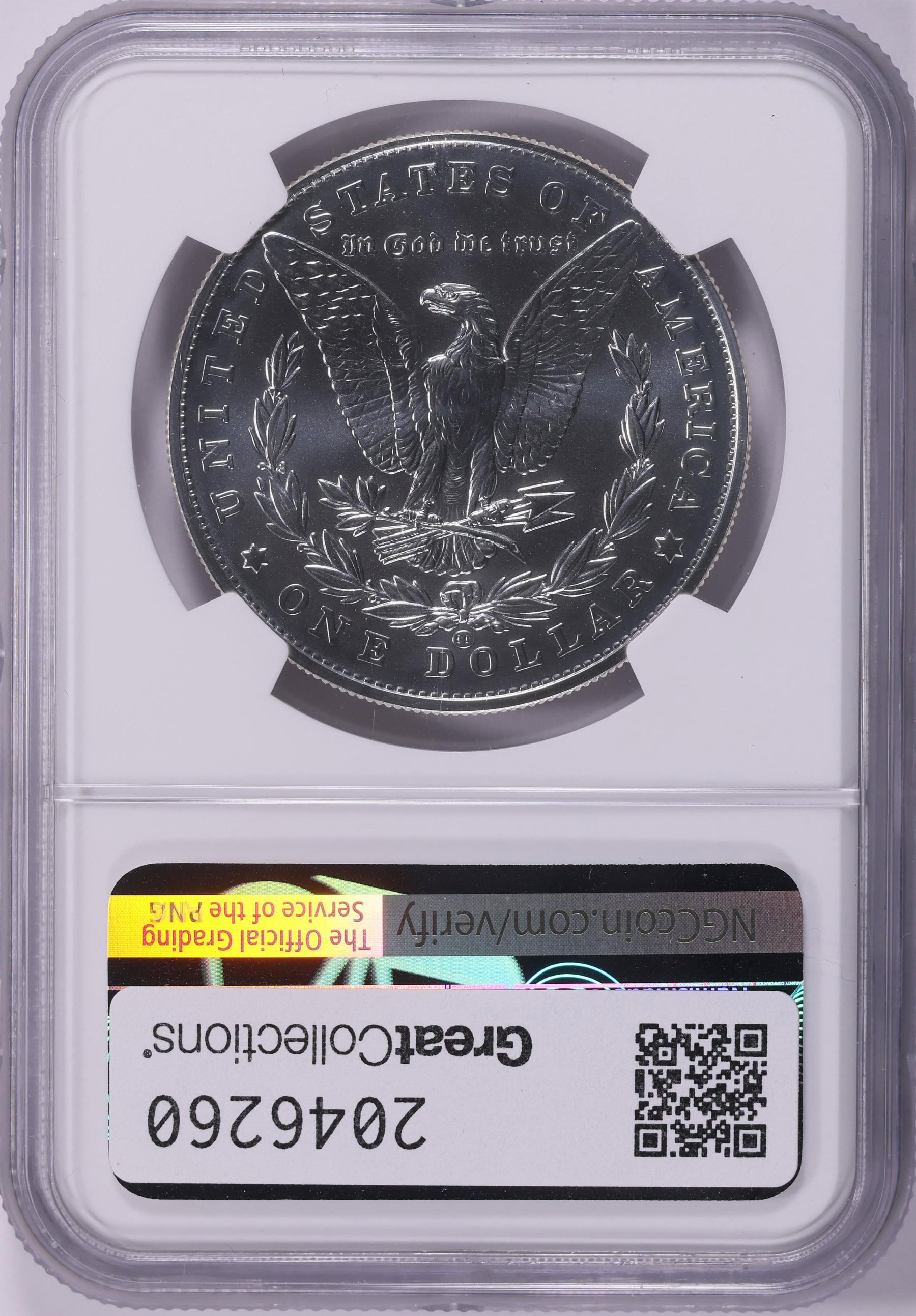 2021-CC Morgan Silver Dollar CC Privy 100th Anniversary First Day of ...
