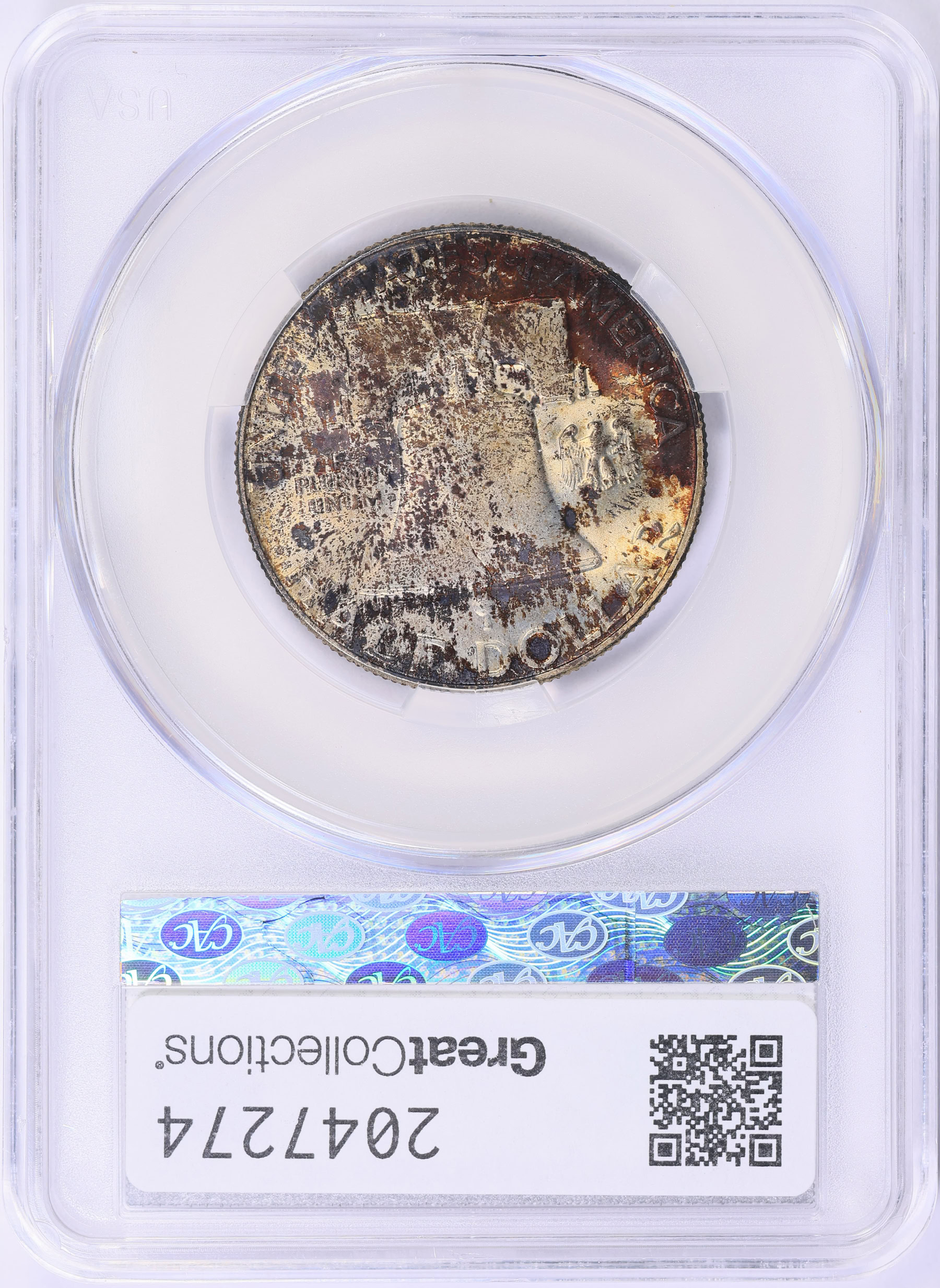 1952 Franklin Half Dollar CACG MS-65 FBL (Toned) (Item 2047274 ...
