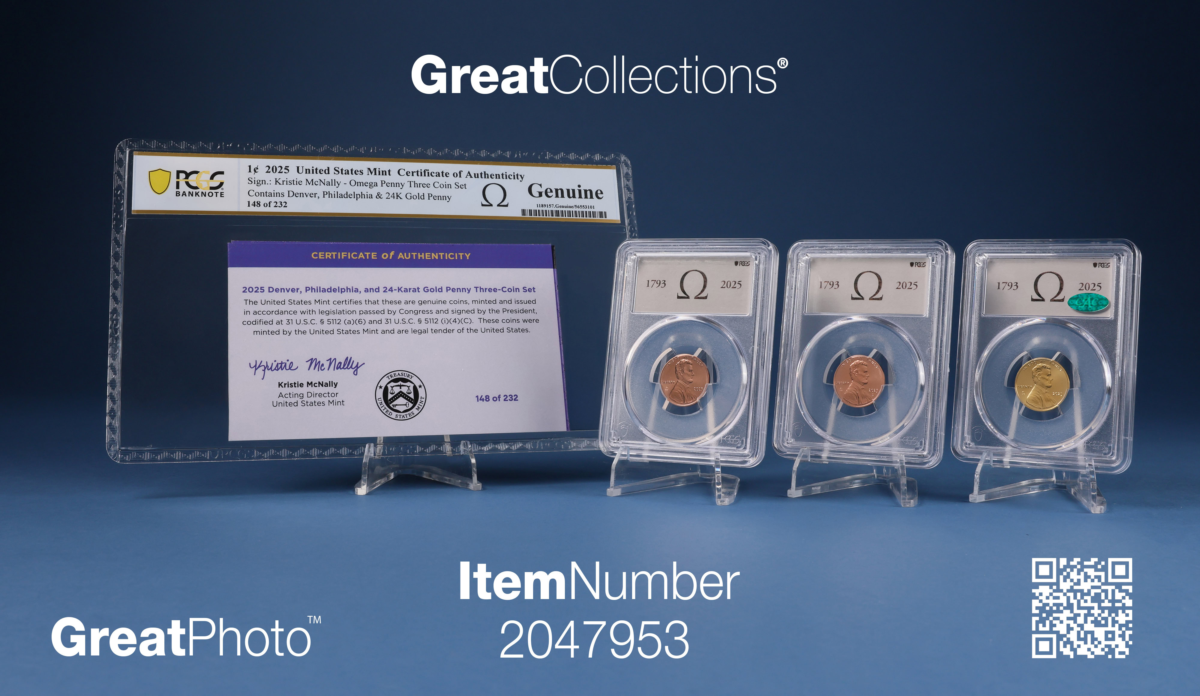 2025 Lincoln Cent Denver, Philadelphia and 24K Gold Penny 3-Coin Set ...