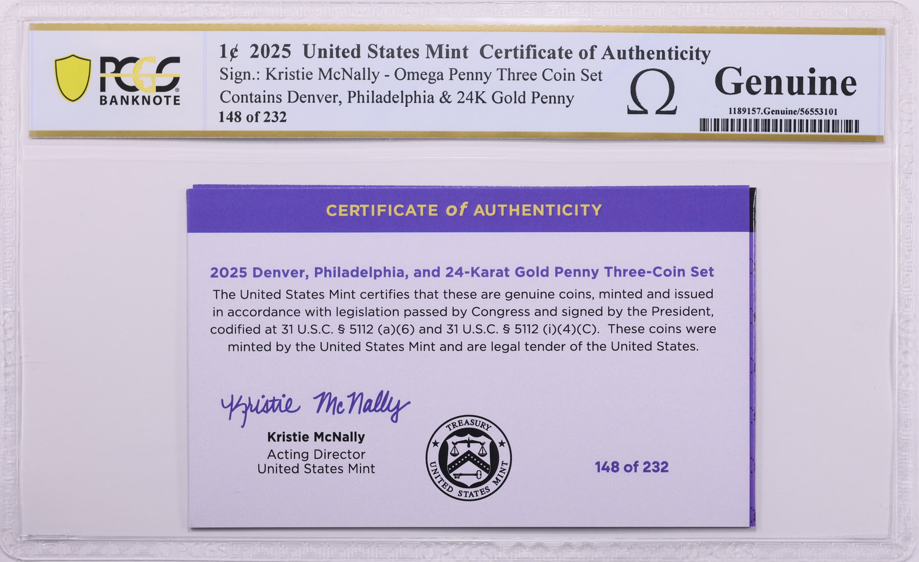 2025 Lincoln Cent Denver, Philadelphia and 24K Gold Penny 3-Coin Set ...