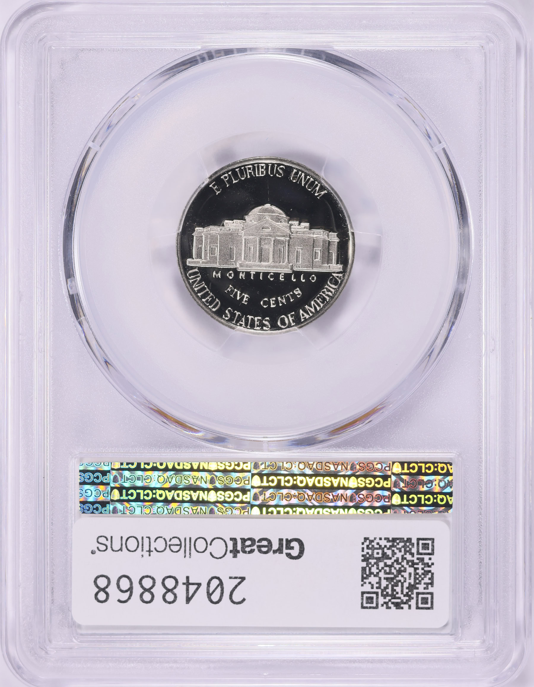 1982-S Jefferson Nickel PCGS Proof-69 DCAM (Item 2048868 ...
