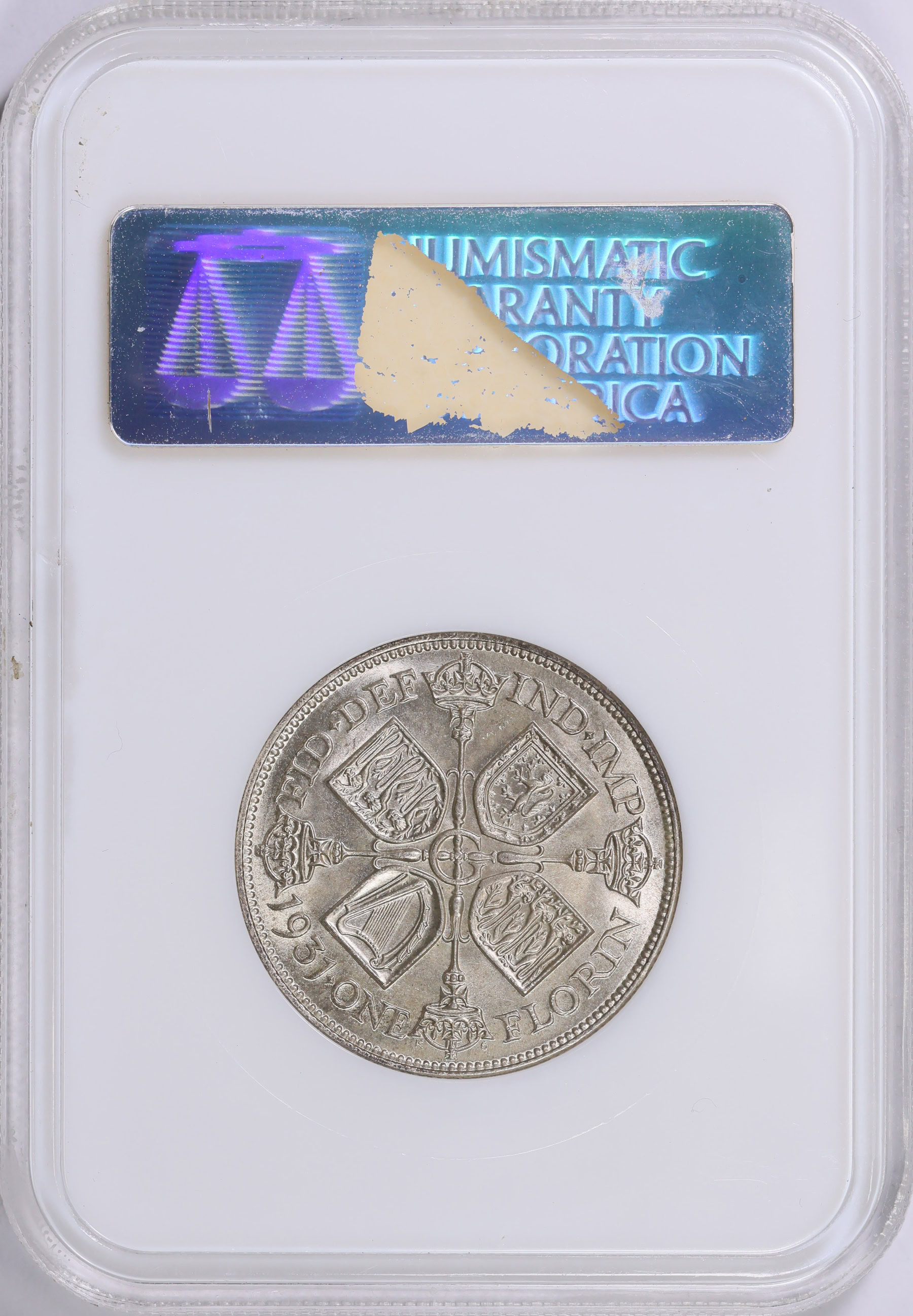 Great Britain 1931 Silver 1/2 Crown KM-835 NGC MS-64 OH (Item 2049171 ...