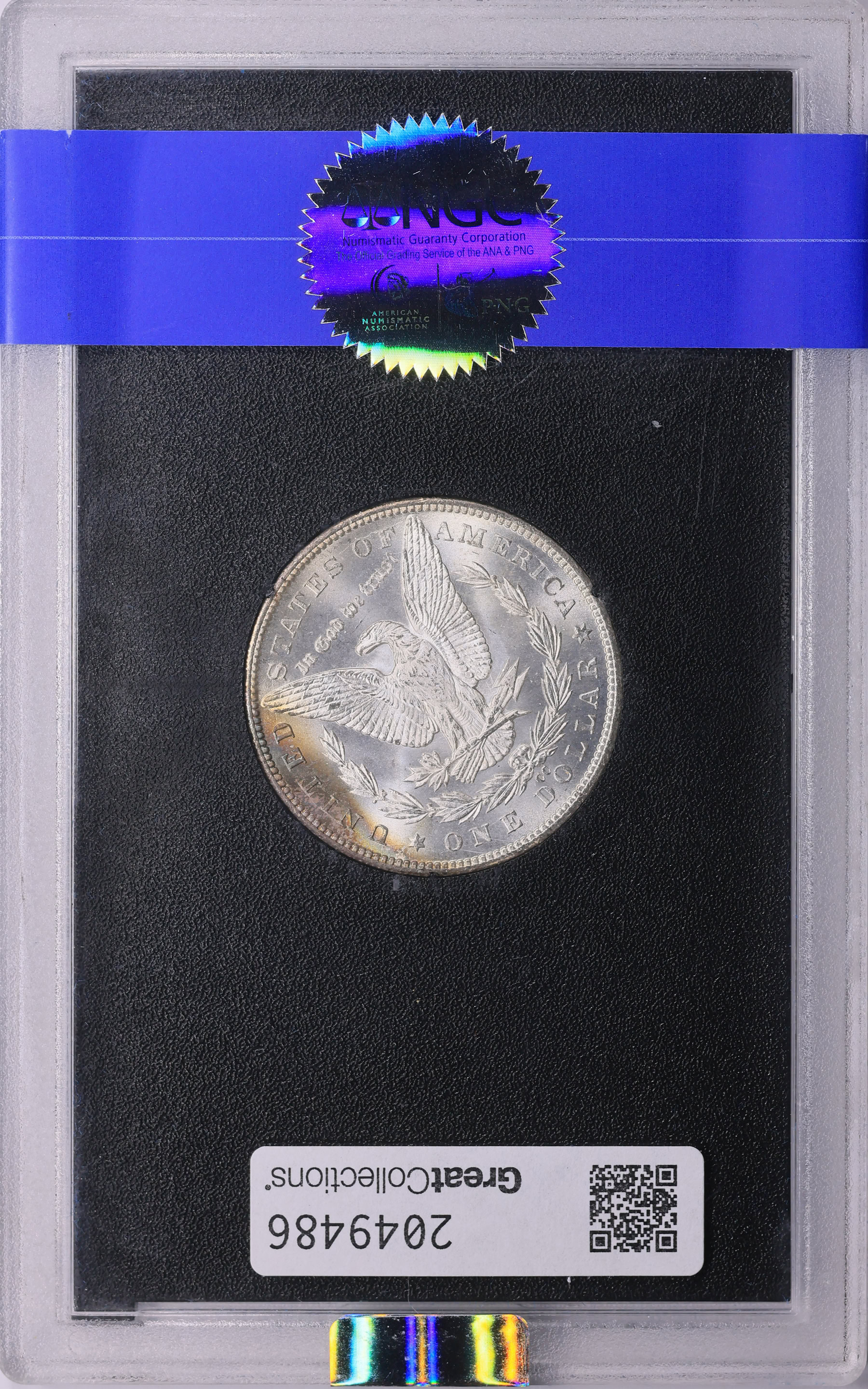 1884-CC Morgan Silver Dollar 18/18 VAM-2 NGC MS-67 (GSA Holder) (With ...