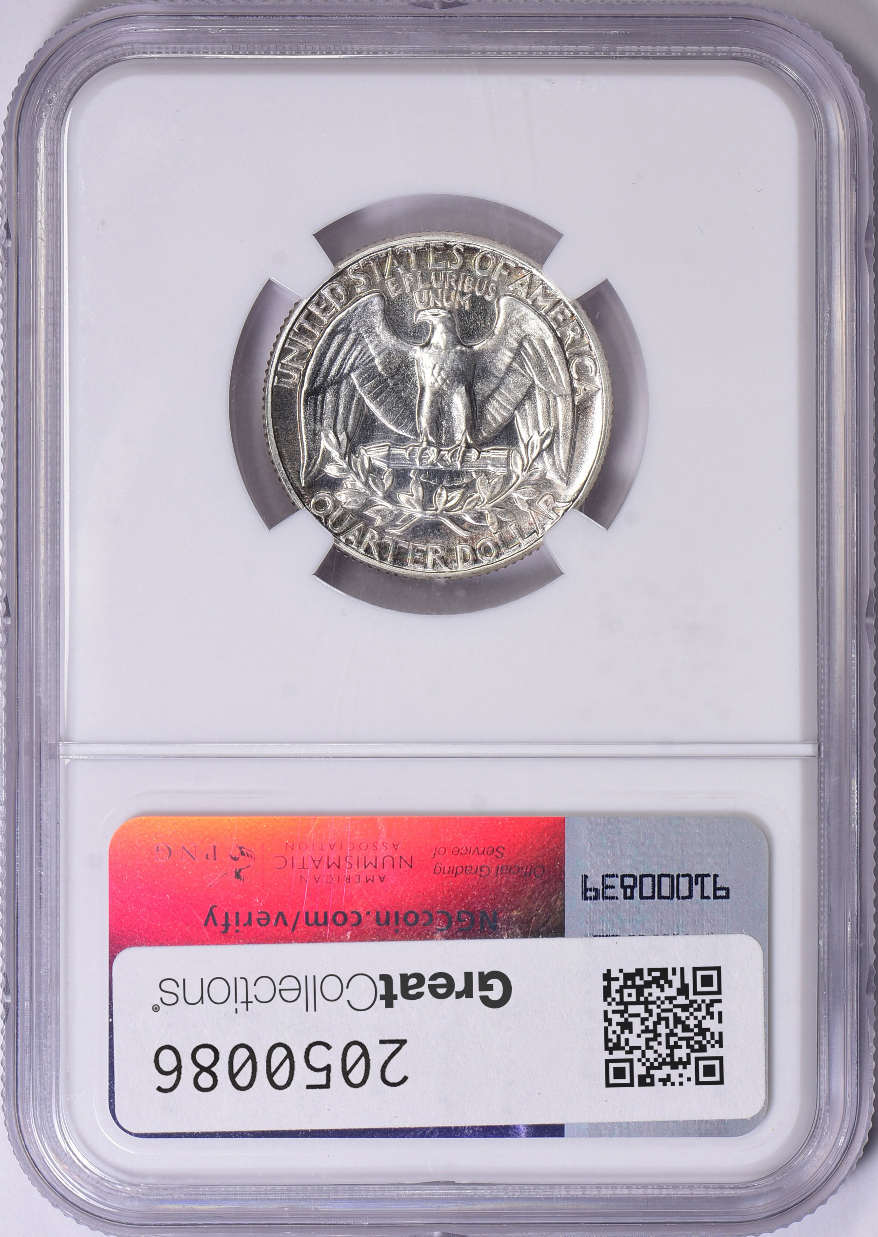 1952 Washington Quarter Superbird FS-902 NGC Proof-67 (Bill Fivaz ...