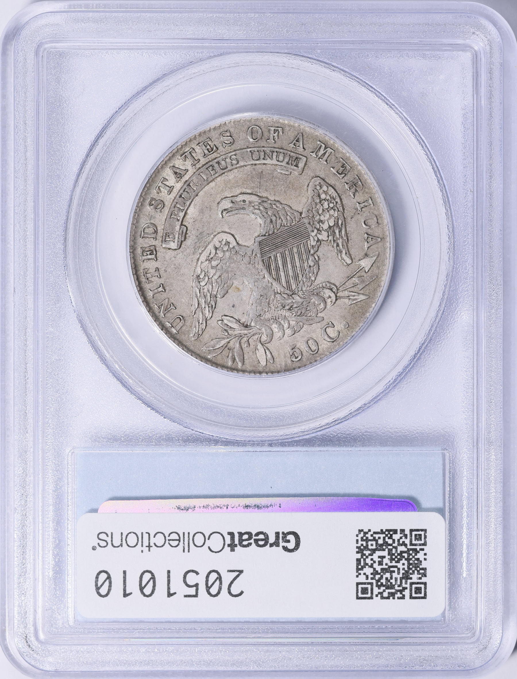 1835 Capped Bust Half Dollar PCGS XF-40 (CAC Green) (Item 2051010 ...