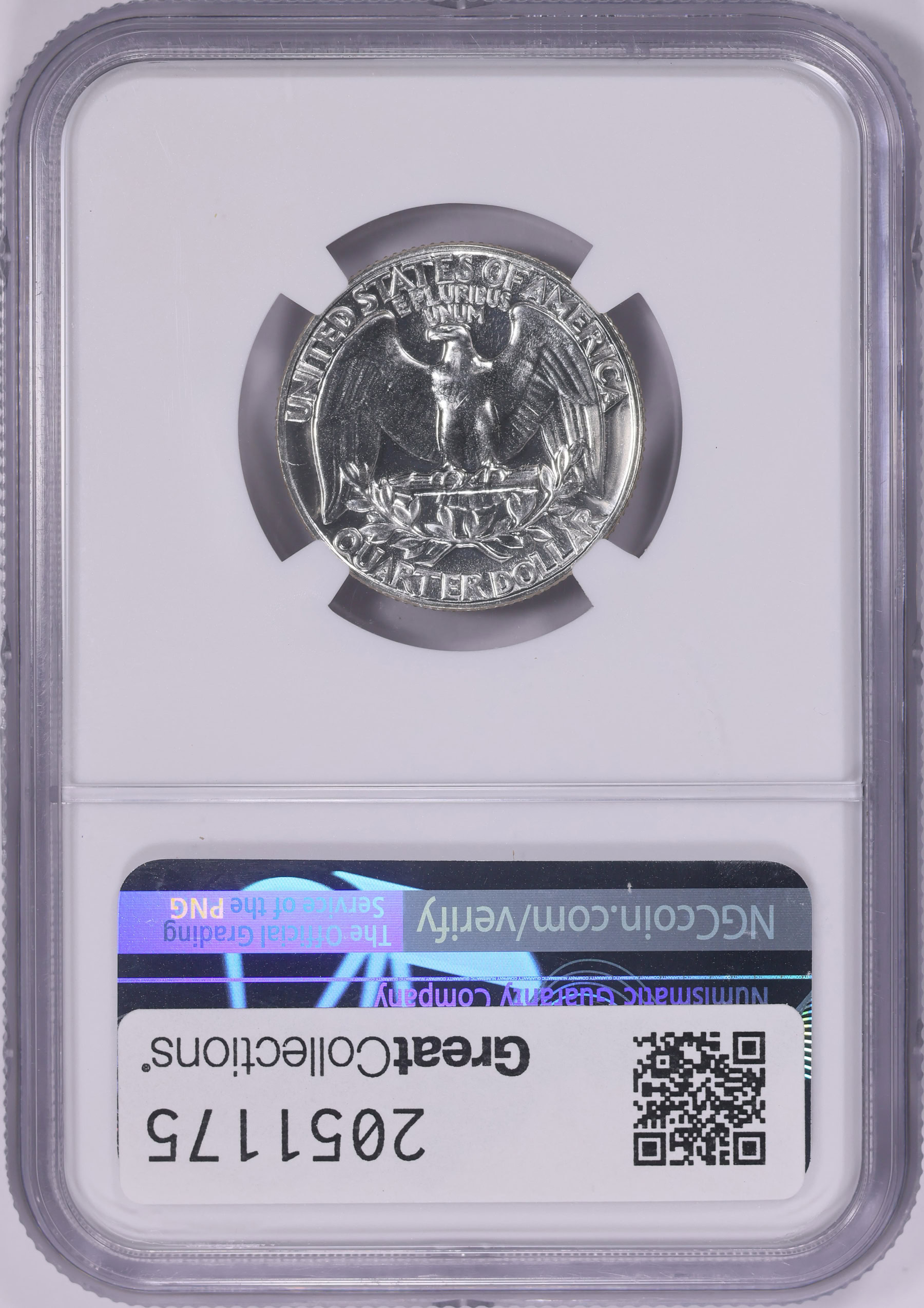 1960 Washington Quarter NGC Proof-69 (Washington Label) (Item 2051175 ...