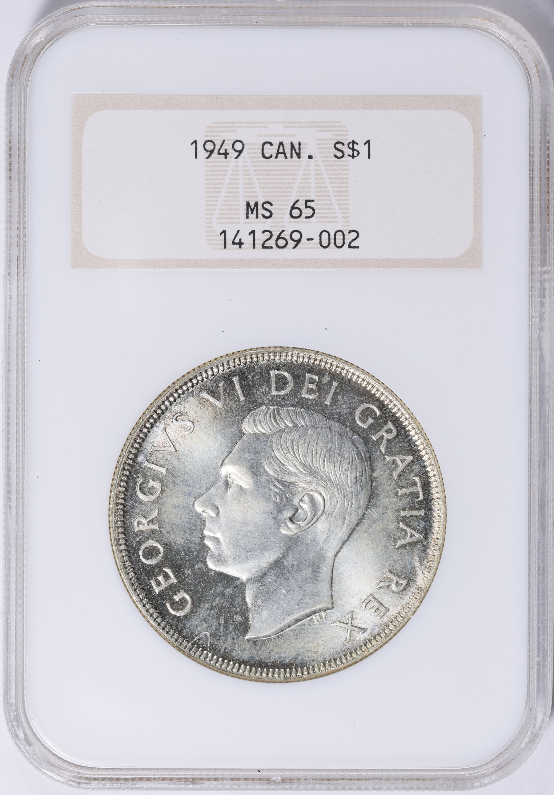Canada 1949 Silver Dollar Newfoundland KM-47 NGC MS-65 OH (Item 2051656 ...