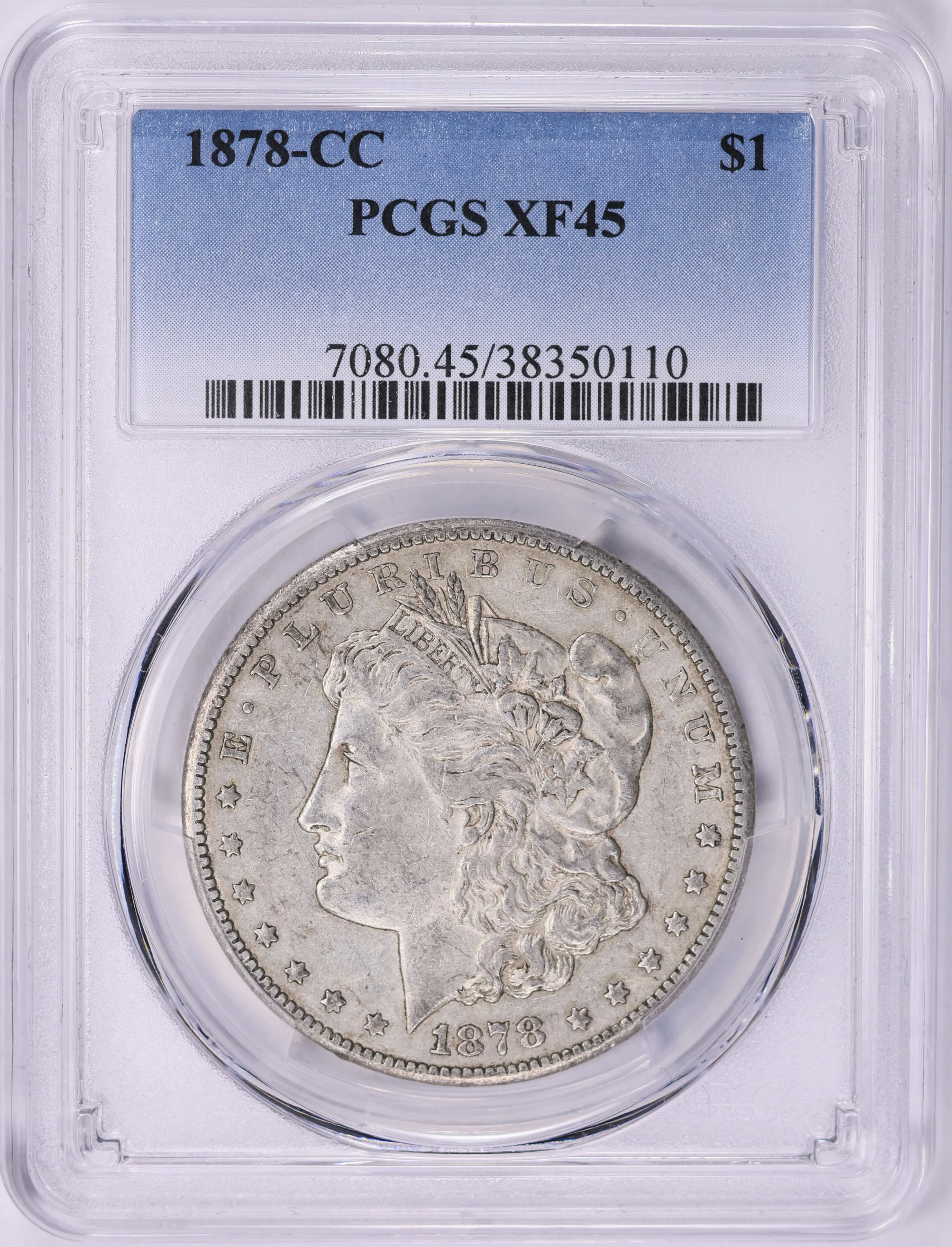 1878-CC Morgan Silver Dollar PCGS XF-45 (Item 2053059 ...