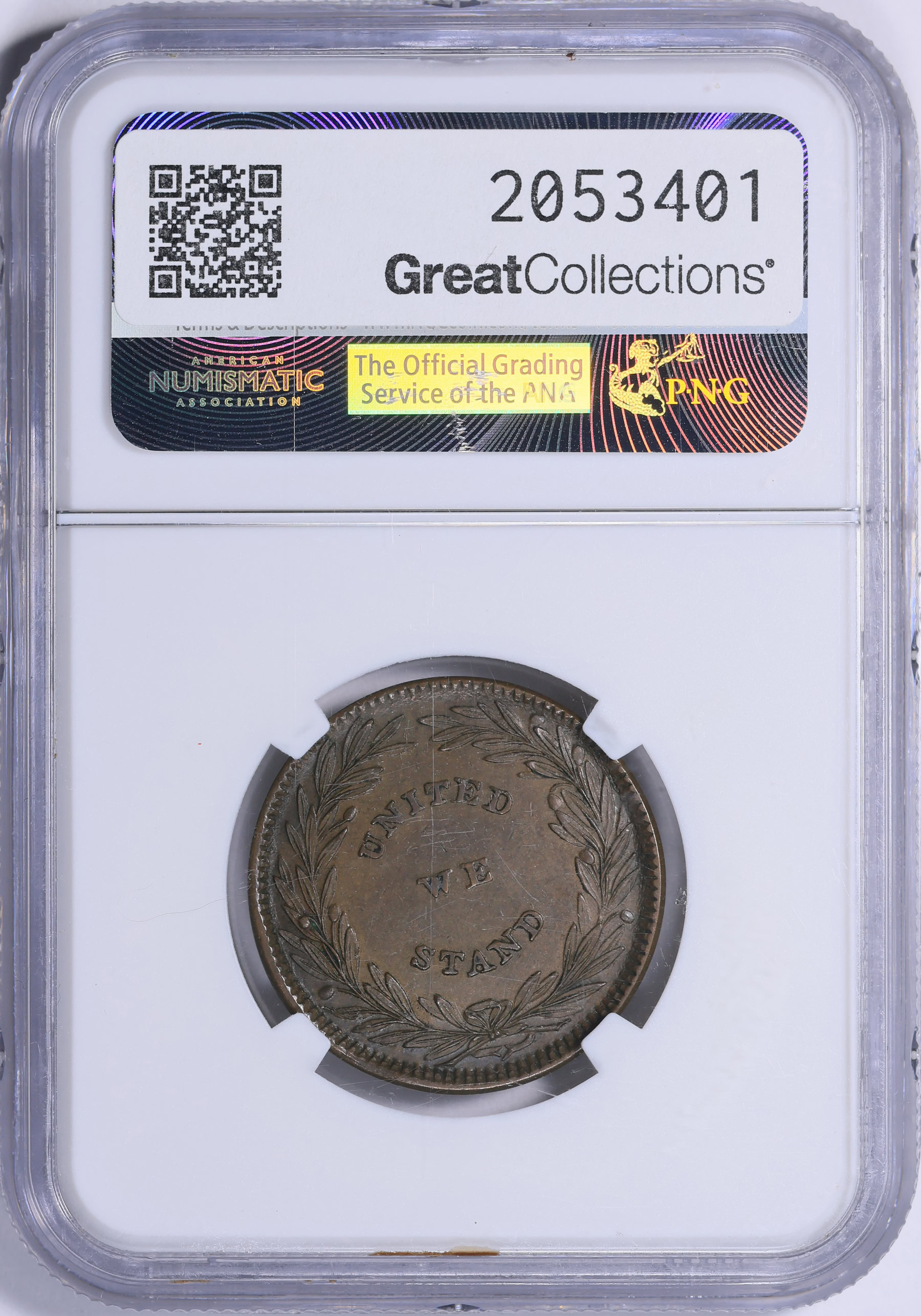 ND (1840) Hard Times Tokens Henry Clay HT-79 NGC AU-53 BN (Item 2053401 ...