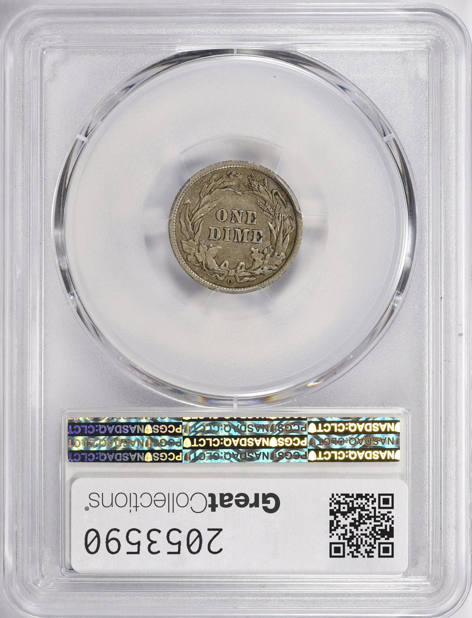1905-O Barber Dime Micro O PCGS VF-35 (CAC Green) (Item 2053590 ...