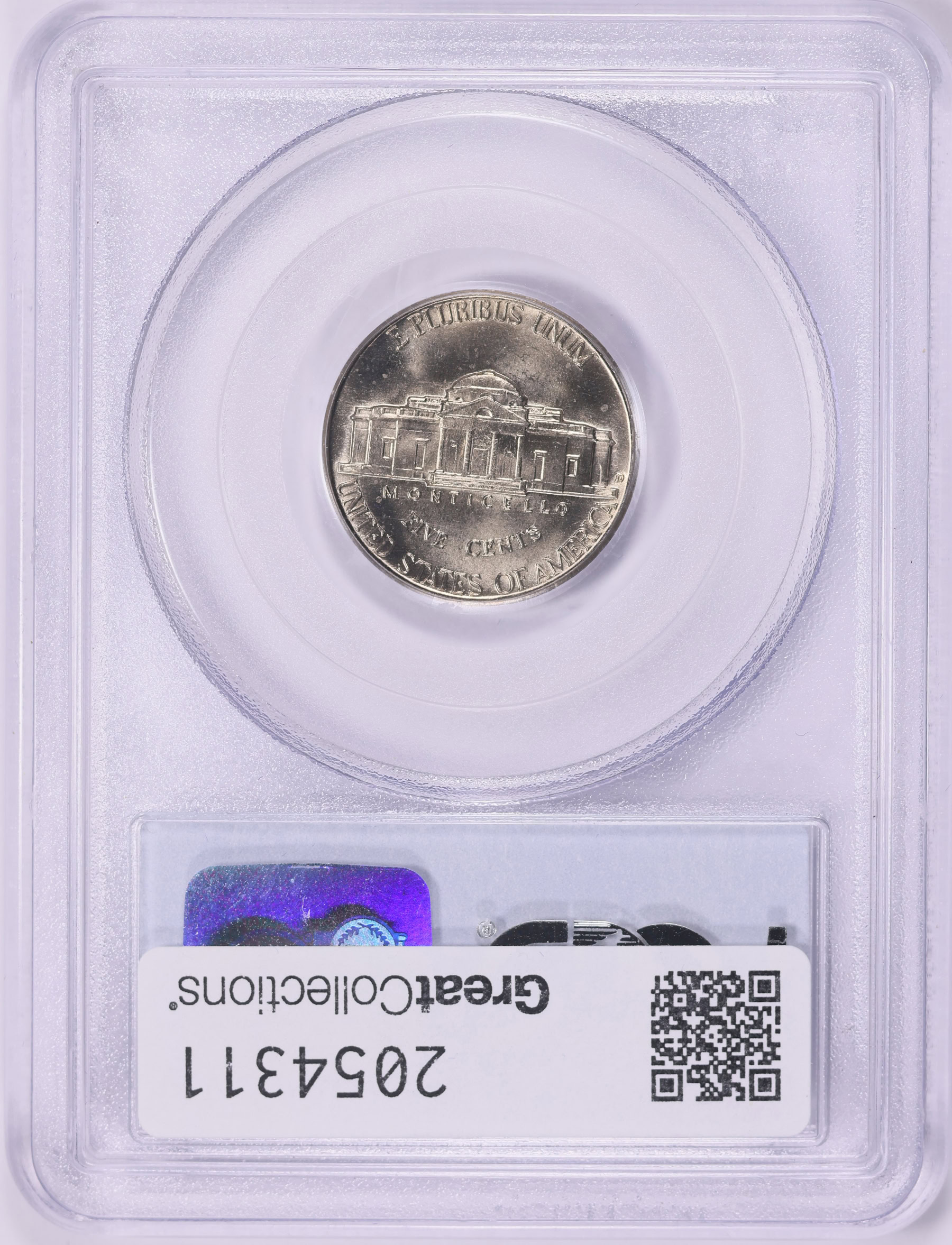 1941-D Jefferson Nickel PCGS MS-66 FS (Item 2054311) | GreatCollections ...